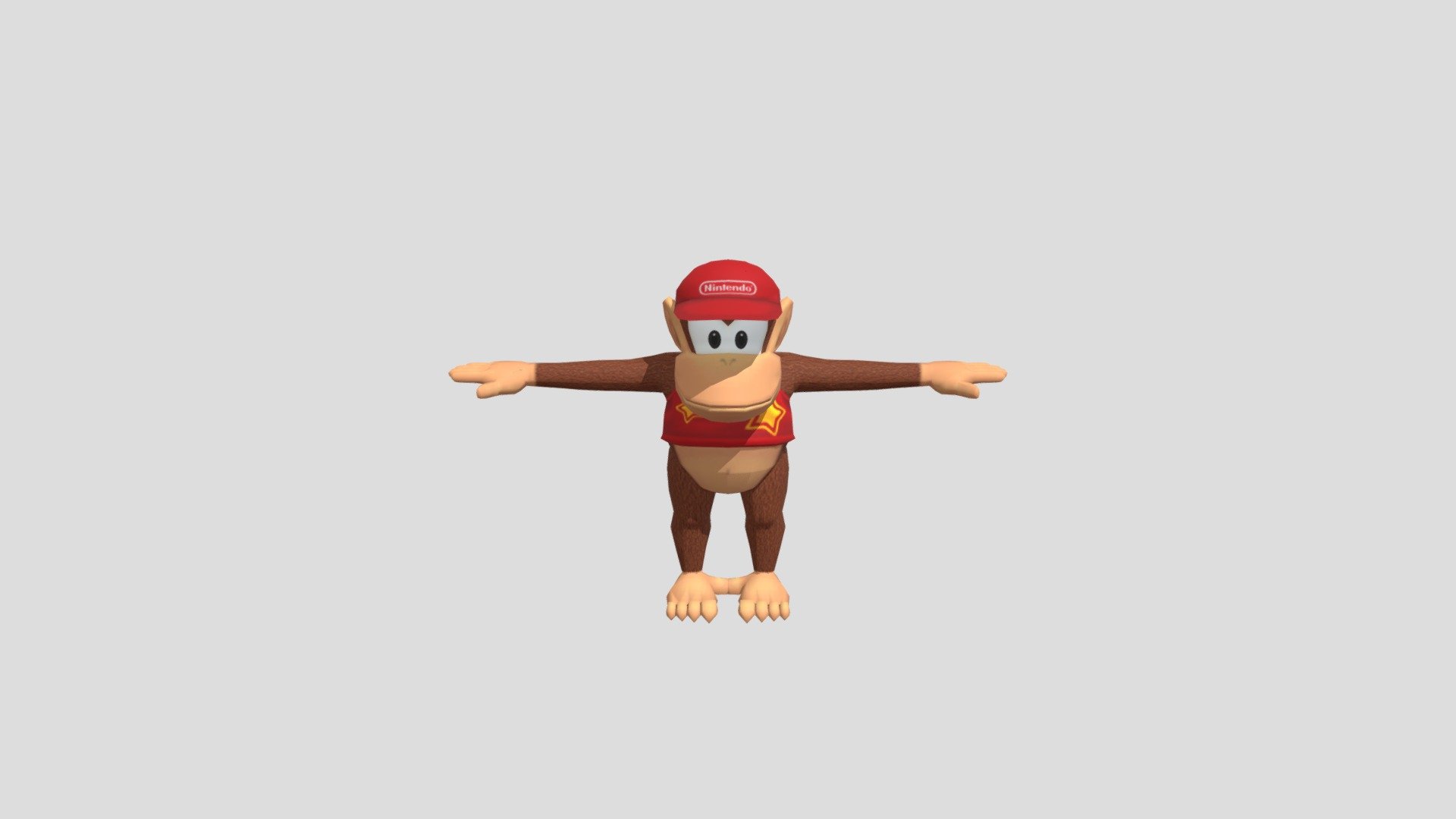 Diddy Kong - Download Free 3D model by ctay59849 [52ec103] - Sketchfab