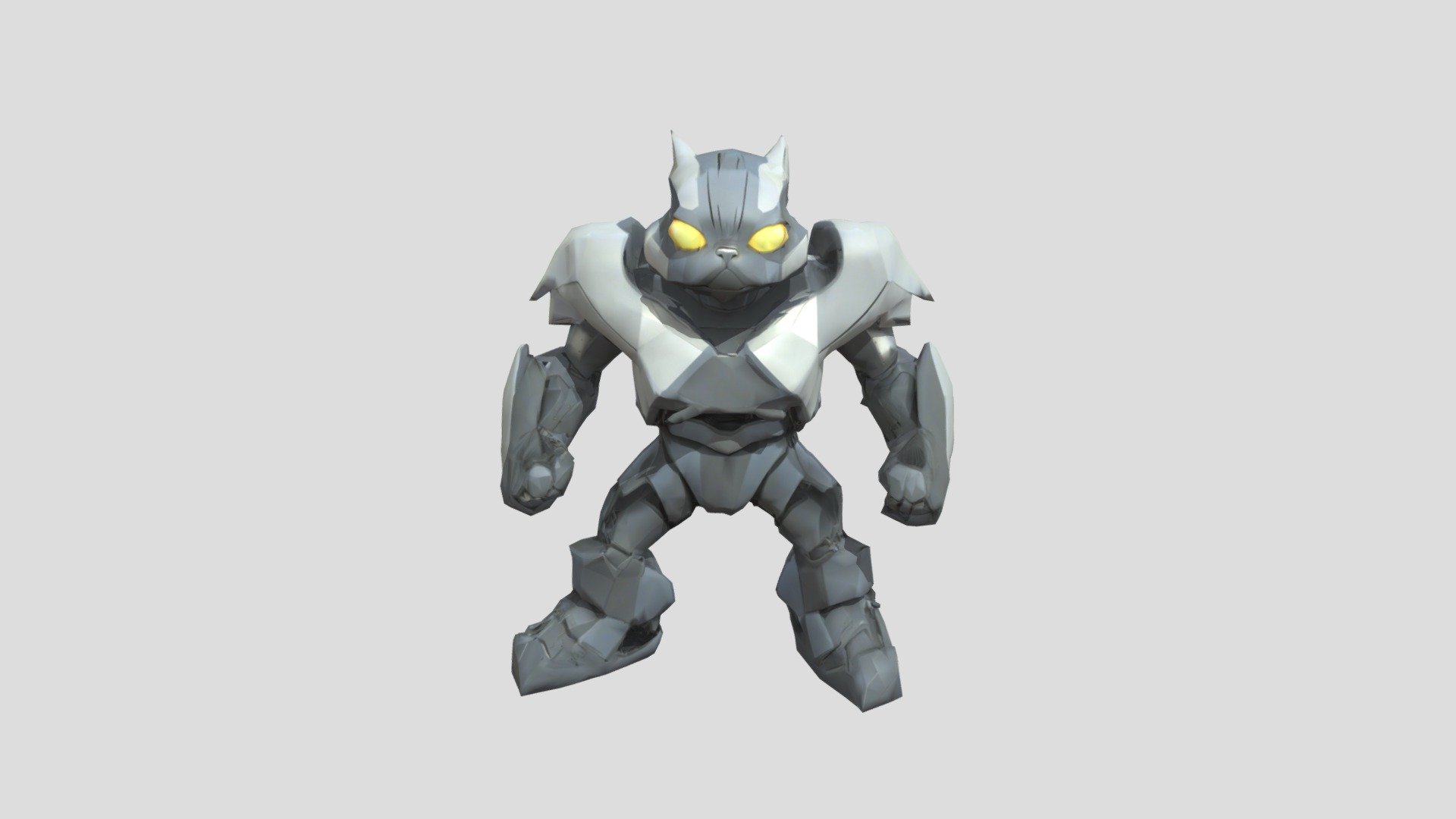 Mecha Guardian - 3D model by Mcp_Tools [52ecbc2] - Sketchfab