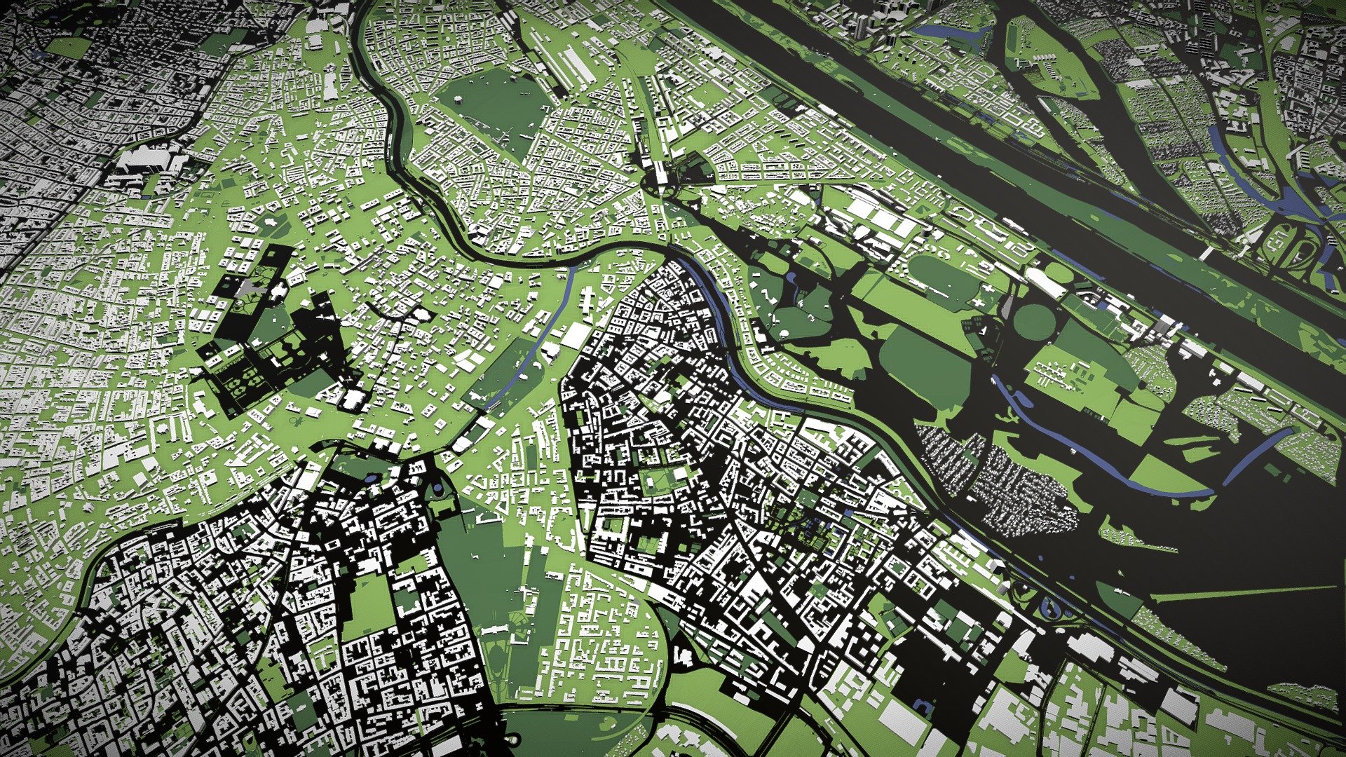 Vienna Austria - city and mass buildings - Buy Royalty Free 3D model by ...