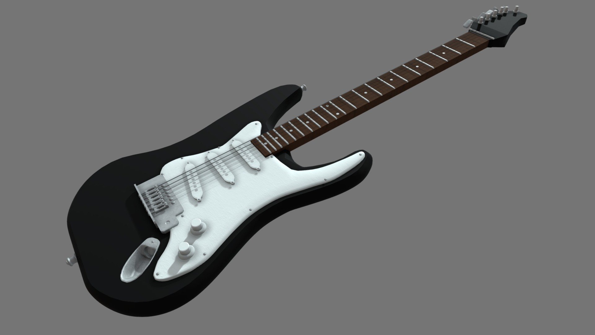 electric guitar - 3D model by sam (@pigeons) [52ee4a7] - Sketchfab