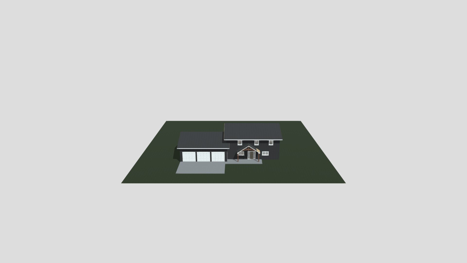 Lustfield Home Exterior - 3D model by DandarDrafting&Design, LLC ...