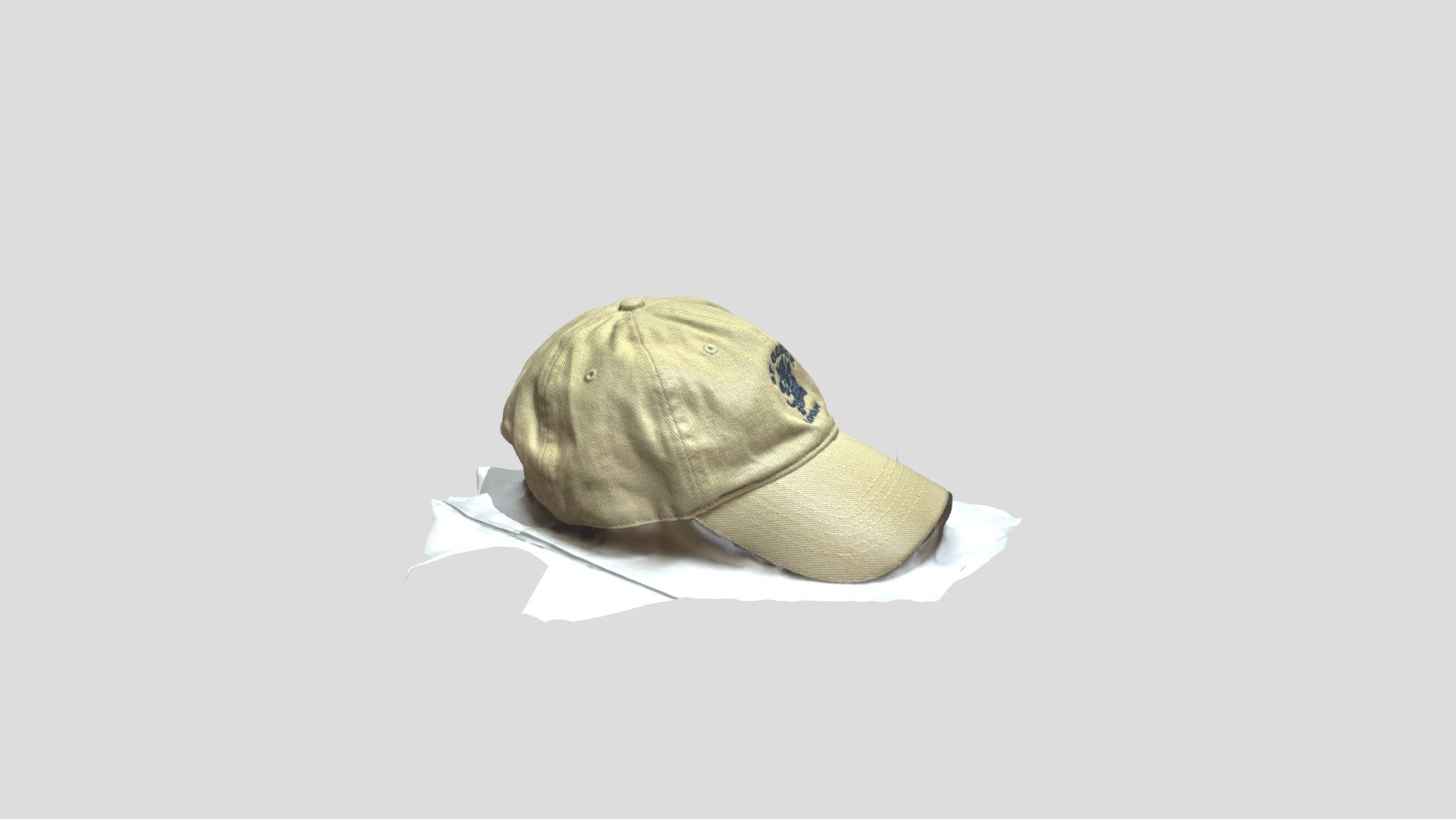 A Creamy White Cap - 3D model by HedwigWang [52eeda9] - Sketchfab
