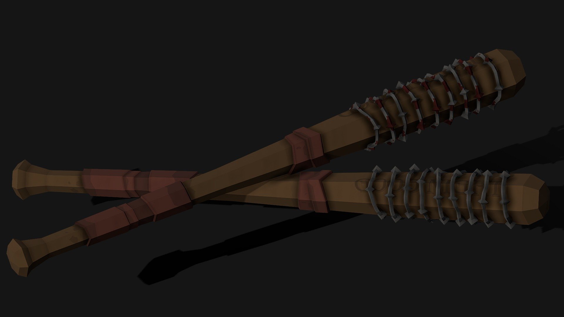Baseball Bat (Low Poly) - 3D model by Likonisa (@eDU6tjT5IDwTntq ...