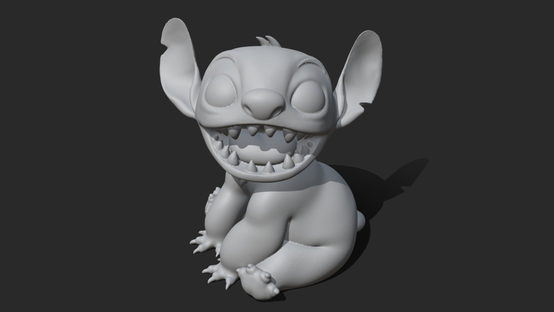 Disney Stitch 3D Model STL - Buy Royalty Free 3D model by dquintino ...