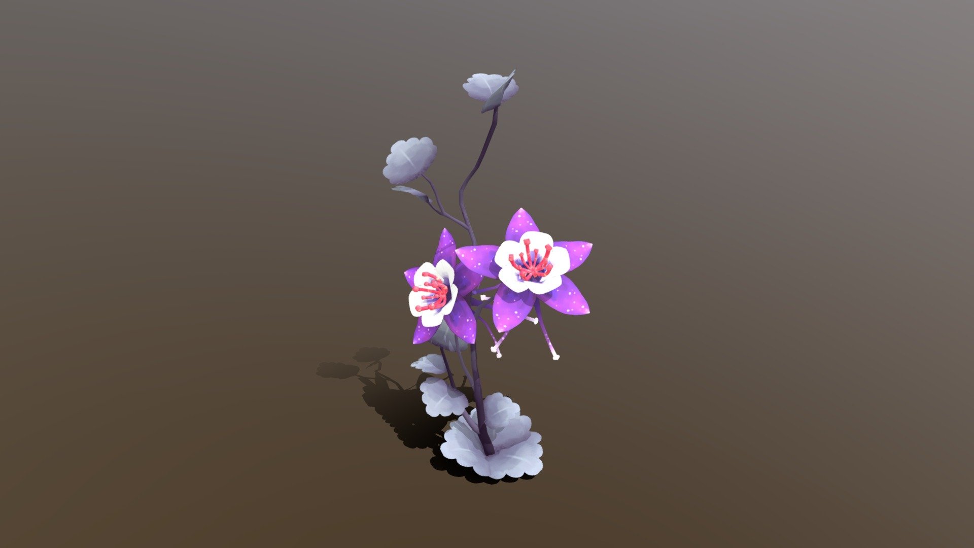 Columbine - 3D model by Nicole Winqvist (@NicoleWinqvist) [52f3e99 ...