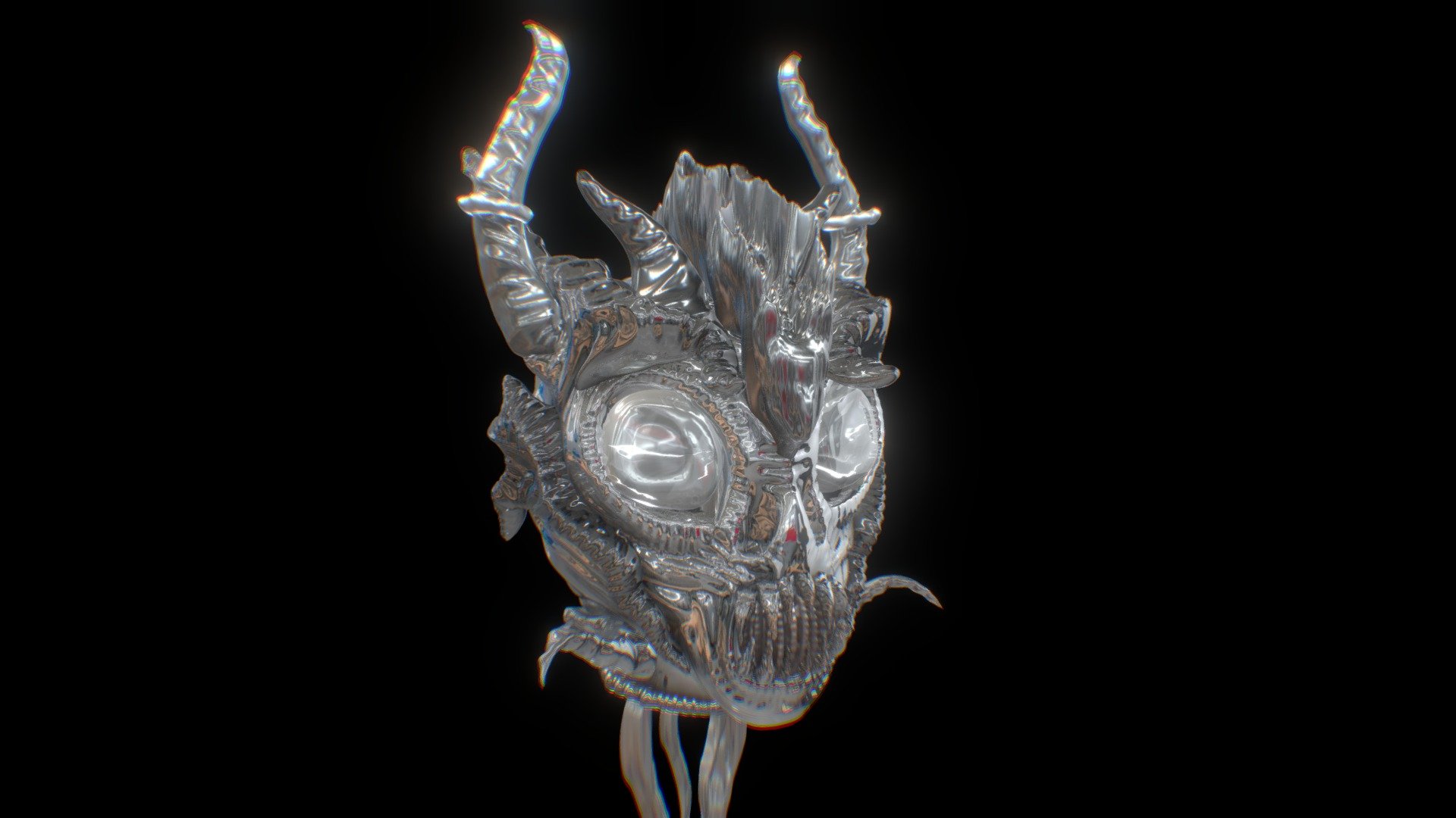 Monster Head - Buy Royalty Free 3D model by USERVIBE (@us3rvib3 ...