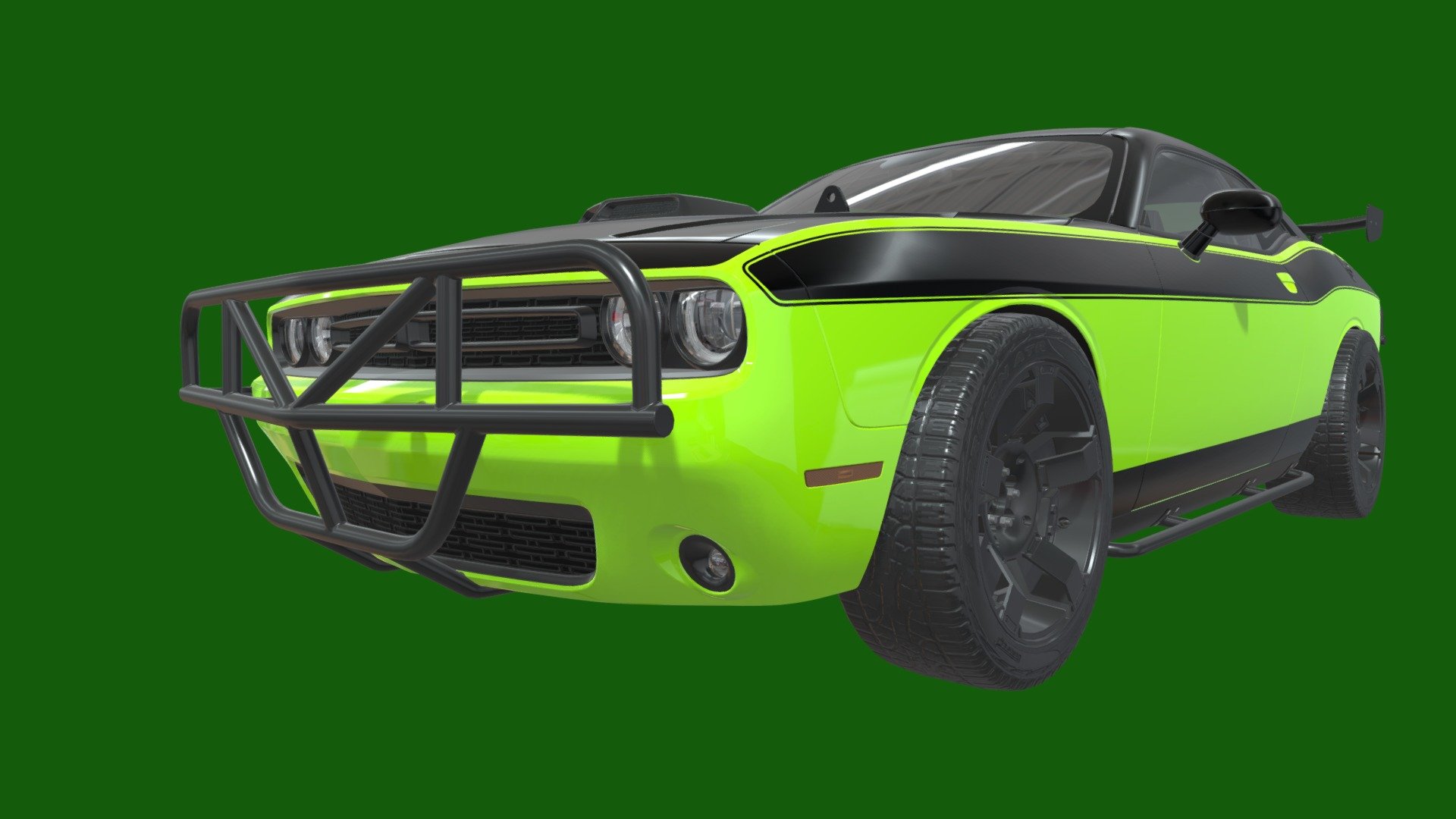 Dodge Challenger RT - Download Free 3D model by KauaFerrarez_YT [52f53cb] - Sketchfab