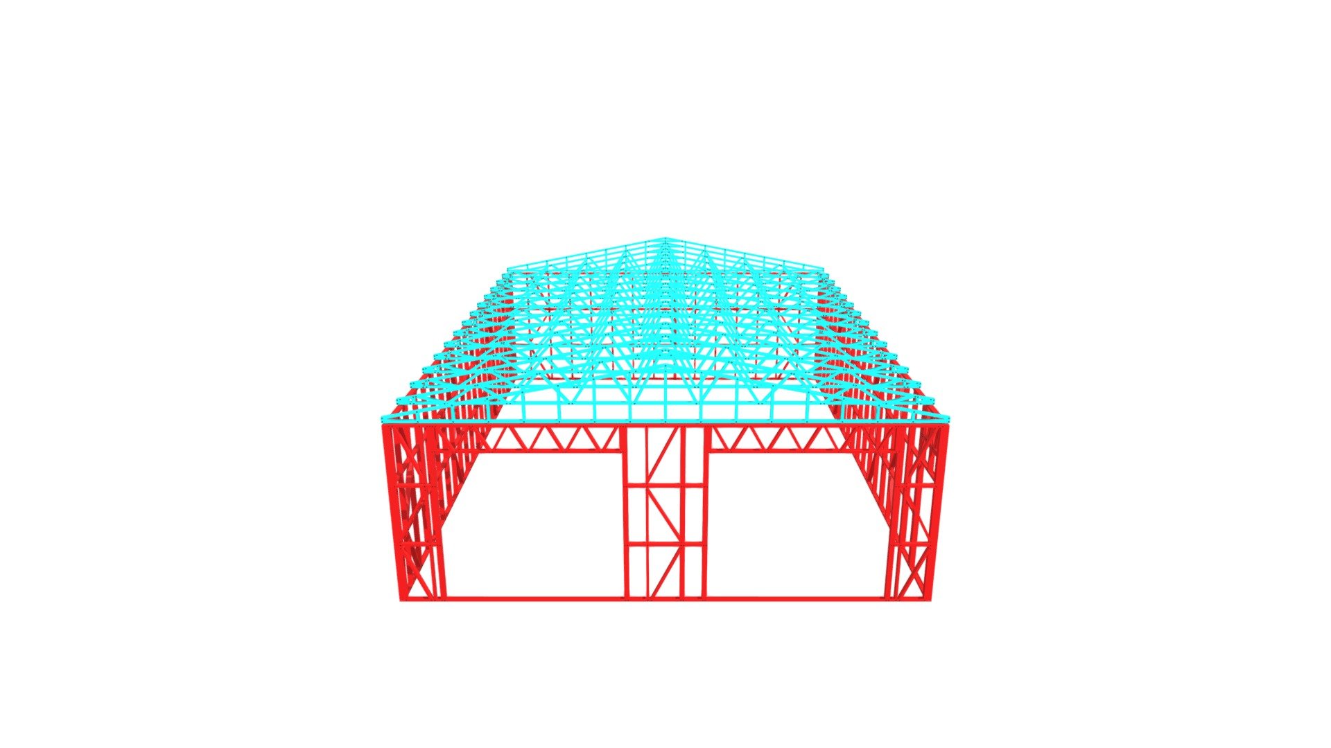 9m x 12m Shed - Download Free 3D model by Steel Frames Direct & Go Tiny ...