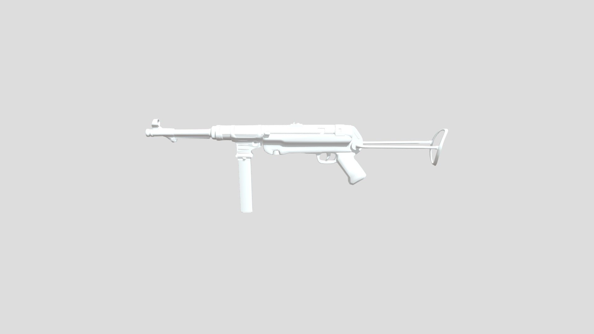 mp40 raw model high def poly - 3D model by window_lean [52f5786 ...