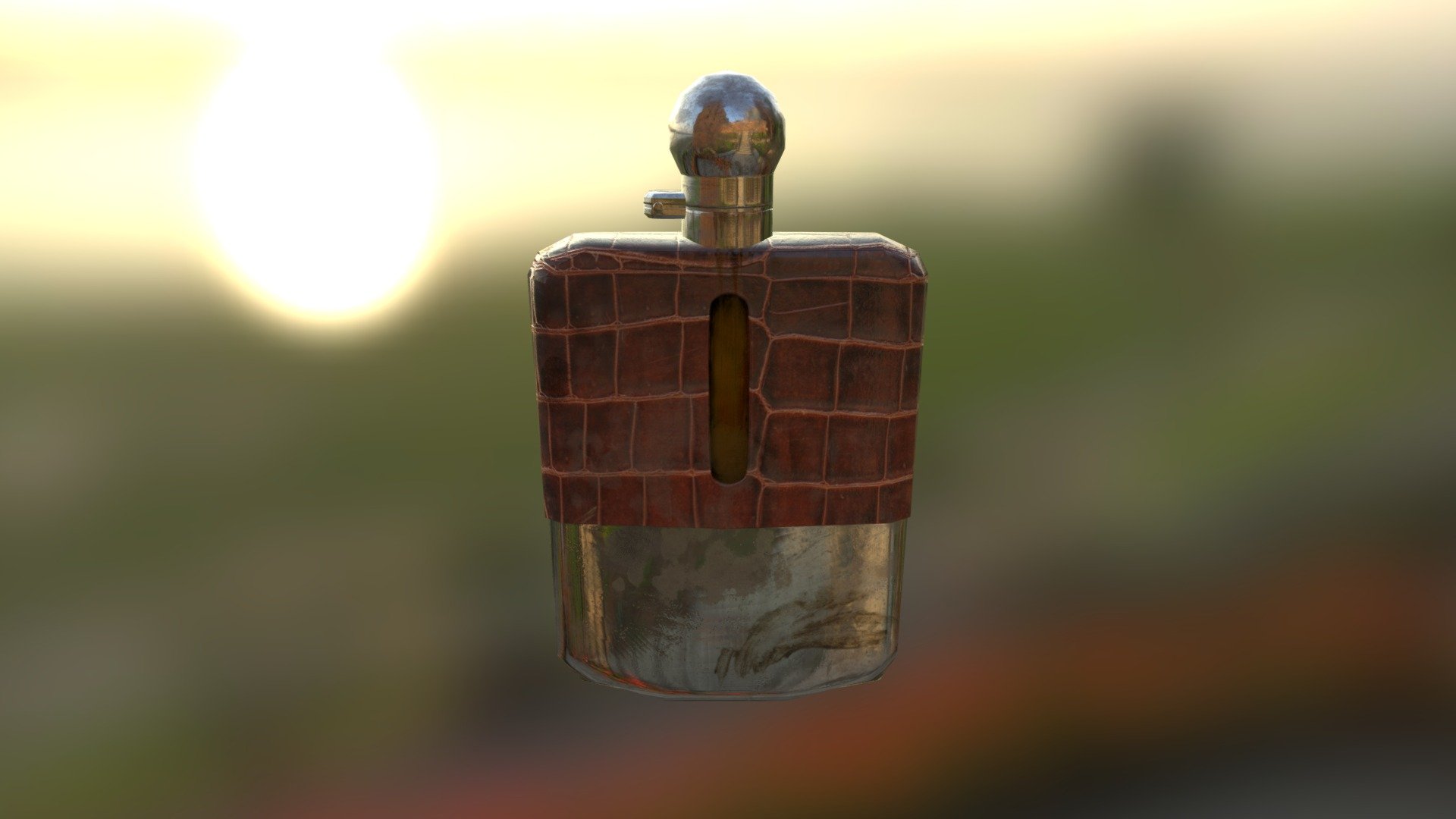 Flask - 3D model by jenter3d [52f58fd] - Sketchfab