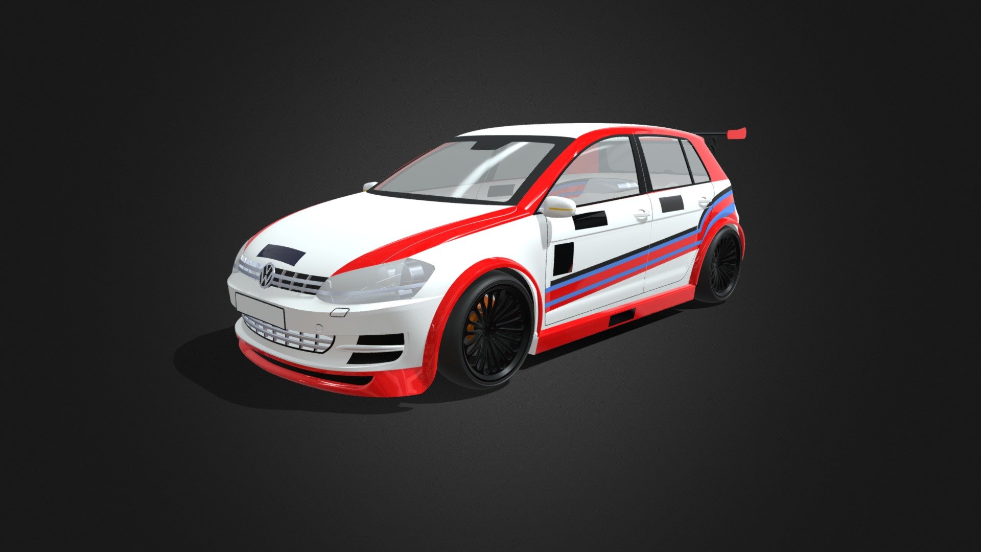 Golf 7 Racing - Buy Royalty Free 3D model by 3DDomino [52f5a2f ...