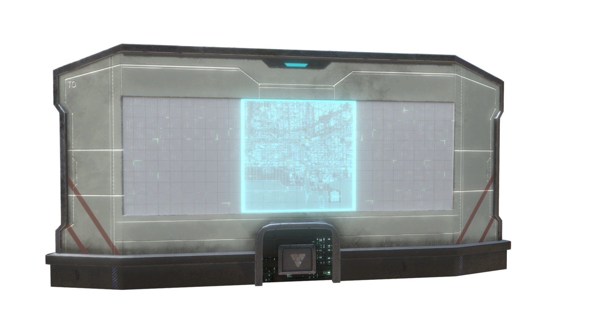 Futuristic Panel - Buy Royalty Free 3D model by Brian Vagie ...