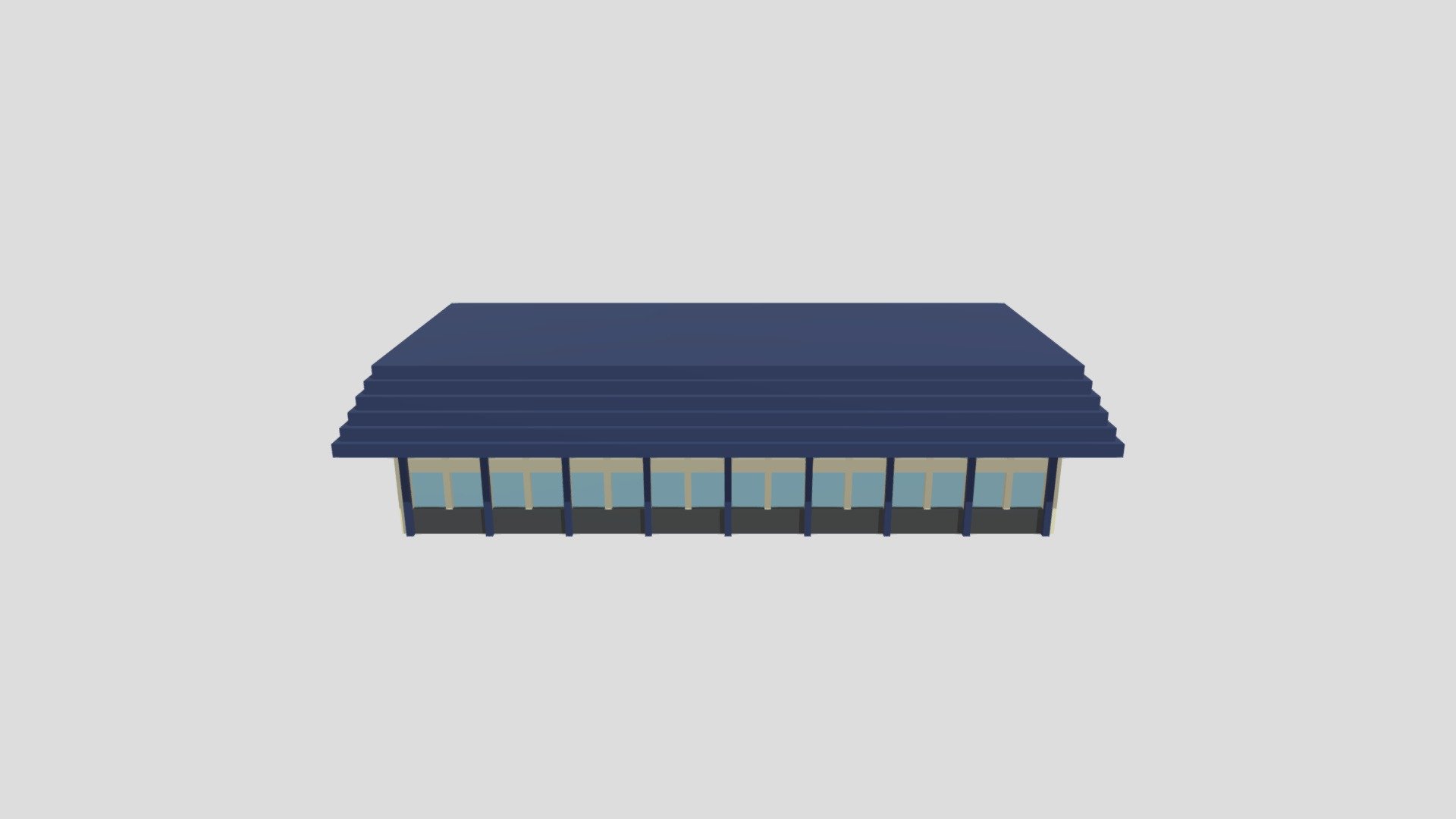 Gedung H - FILKOM - Download Free 3D model by Tom Gustin (@_ariutomo ...