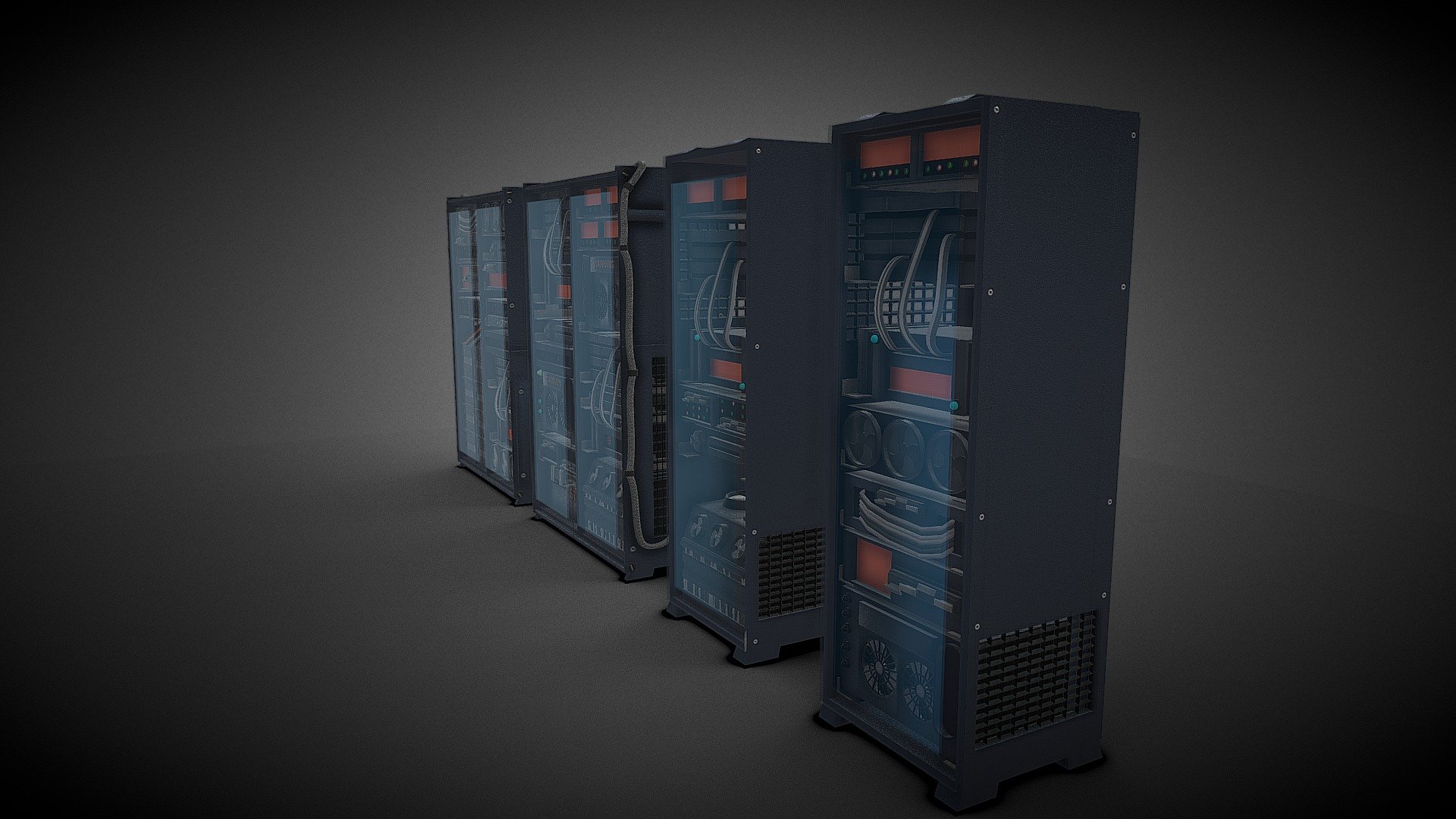 server - 3D model by Sergeydesign09 [52f7d9c] - Sketchfab