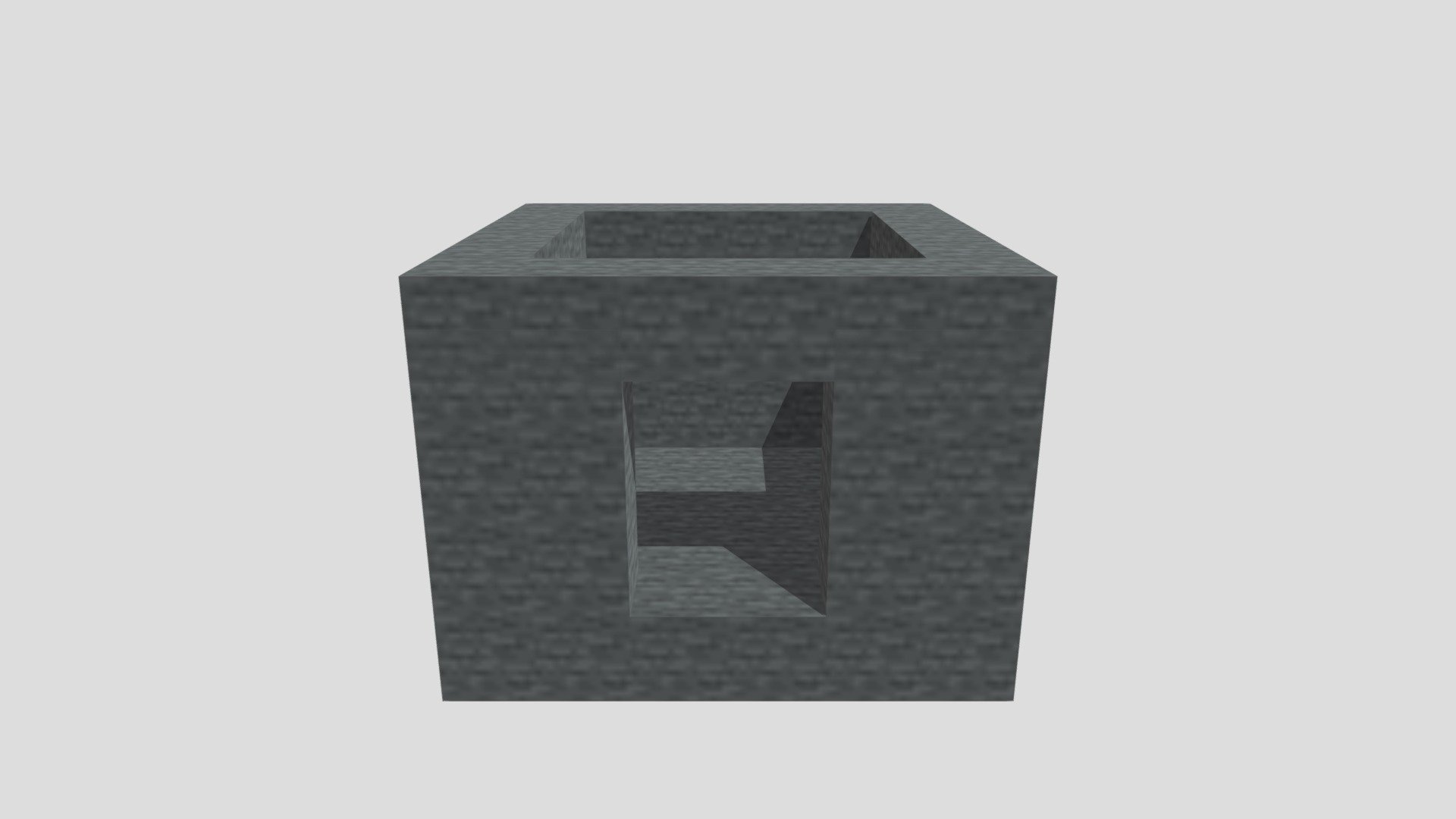 Minecraftblock 1 - Download Free 3D model by jacobliden [52f8207 ...