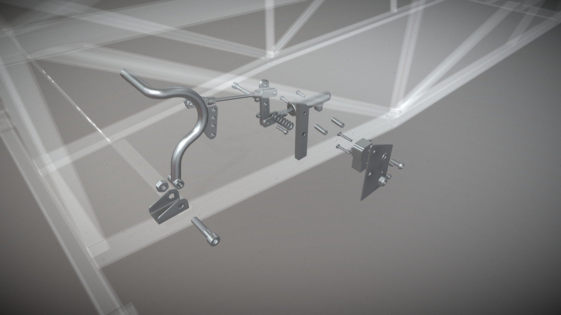 Remsysteem Explosietekening | Greenkart - 3D model by Stichting ...