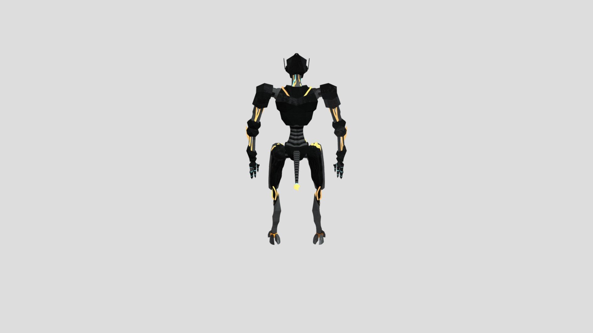 robot mc with mat - 3D model by xiangyang.dong [52faaaf] - Sketchfab