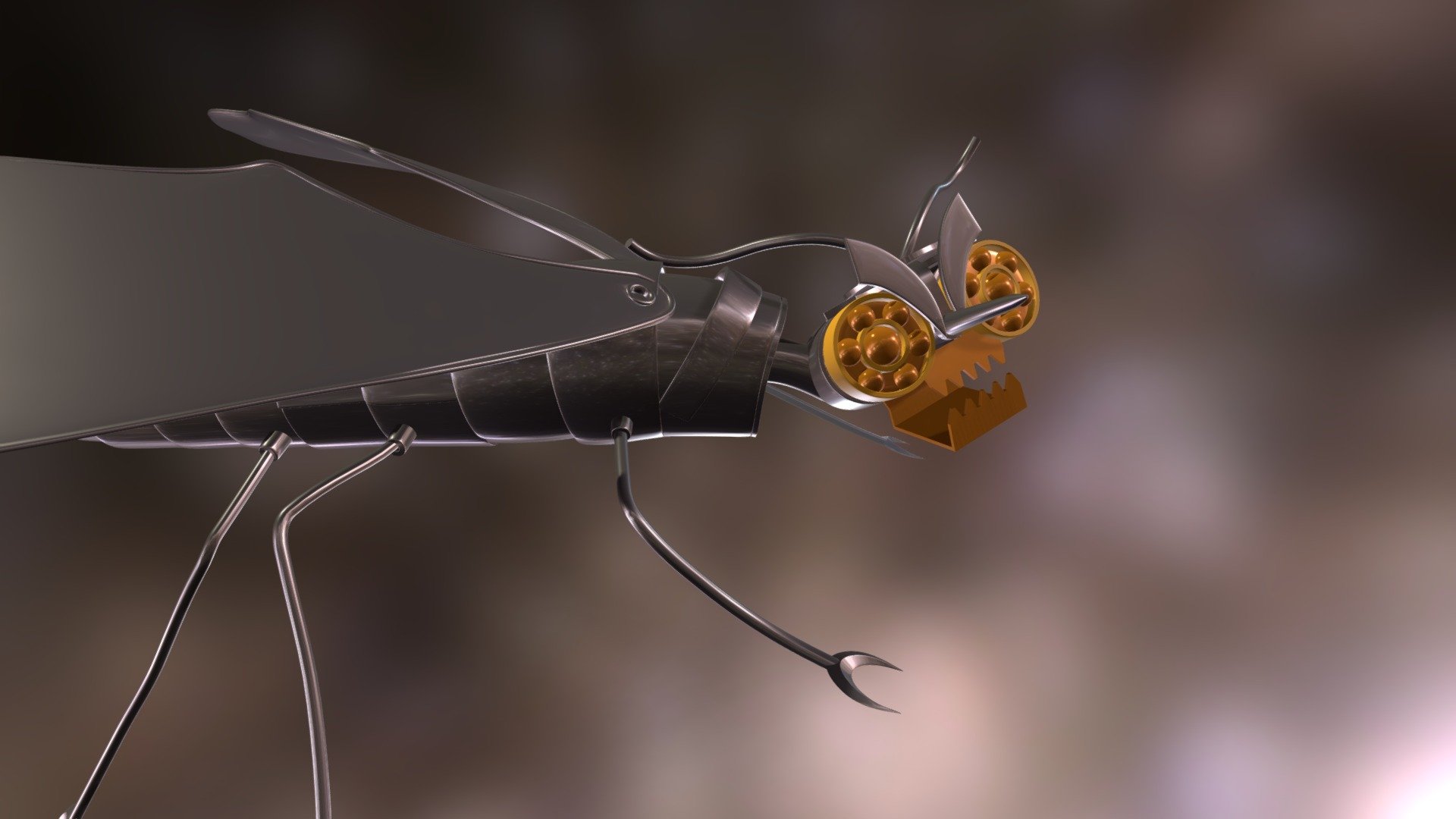 A Story of Wonder - Scrappy evil insect - 3D model by artofwonder ...