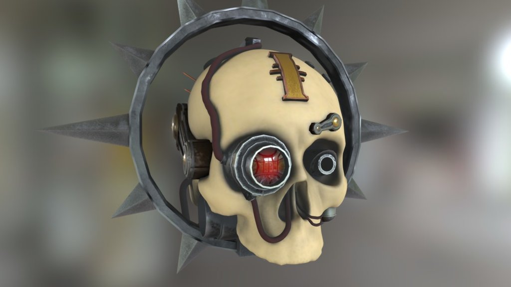 Servo-skull - 3D model by JJ Curtin (@jjcurtin) [52fc7ab] - Sketchfab