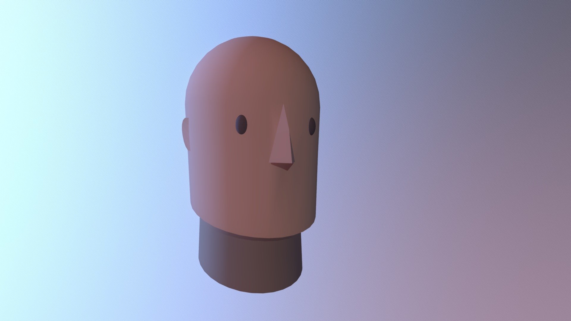 Simple Head Study - 3D model by waistcoatdev [52fcbef] - Sketchfab