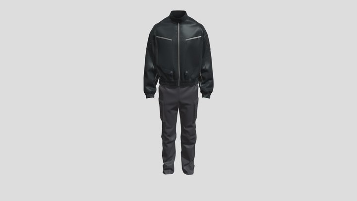 Bomberjacket 3D models - Sketchfab