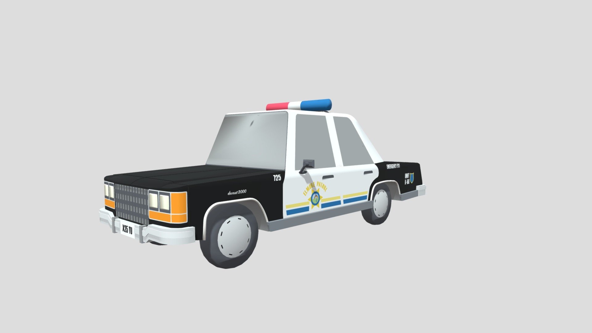 bfdi police car - Download Free 3D model by zairiq zairiq ...