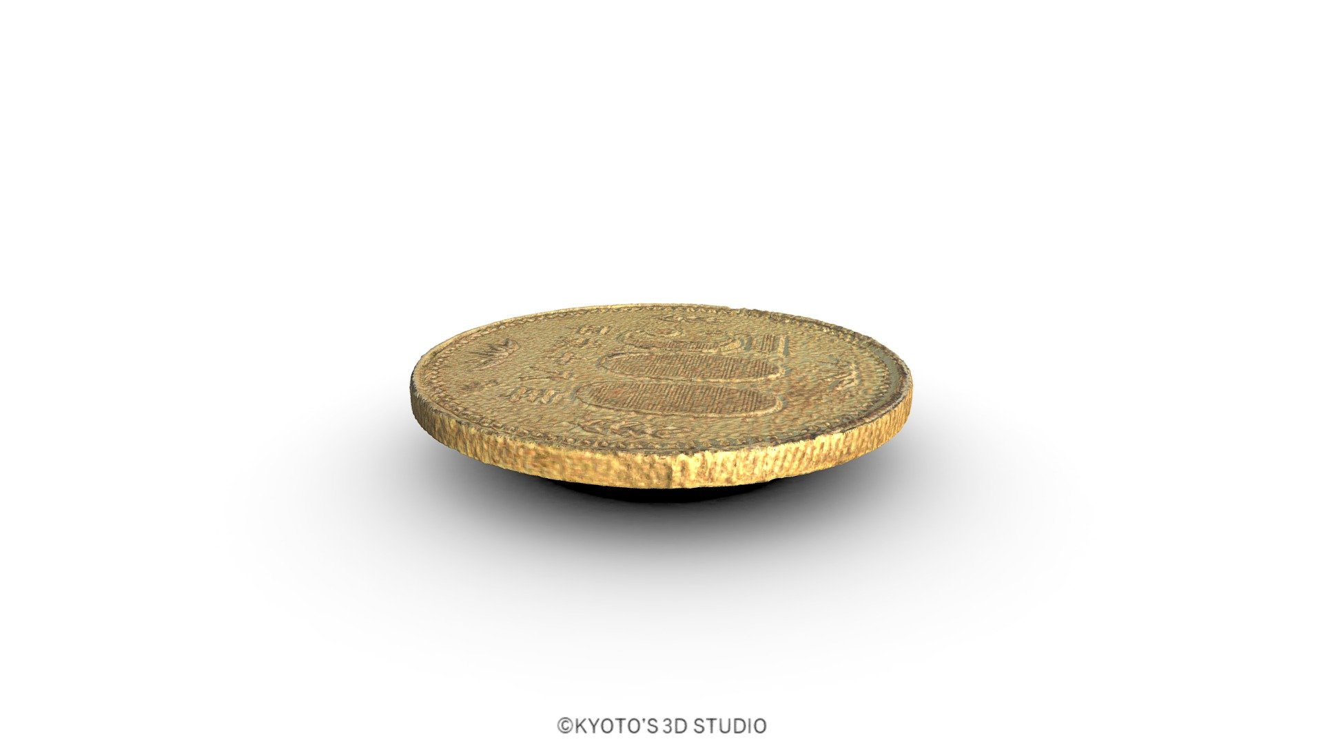 500Coin - 3D model by KYOTO's 3D STUDIO (@KYOTO_s3DSTUDIO) [52fde7b ...