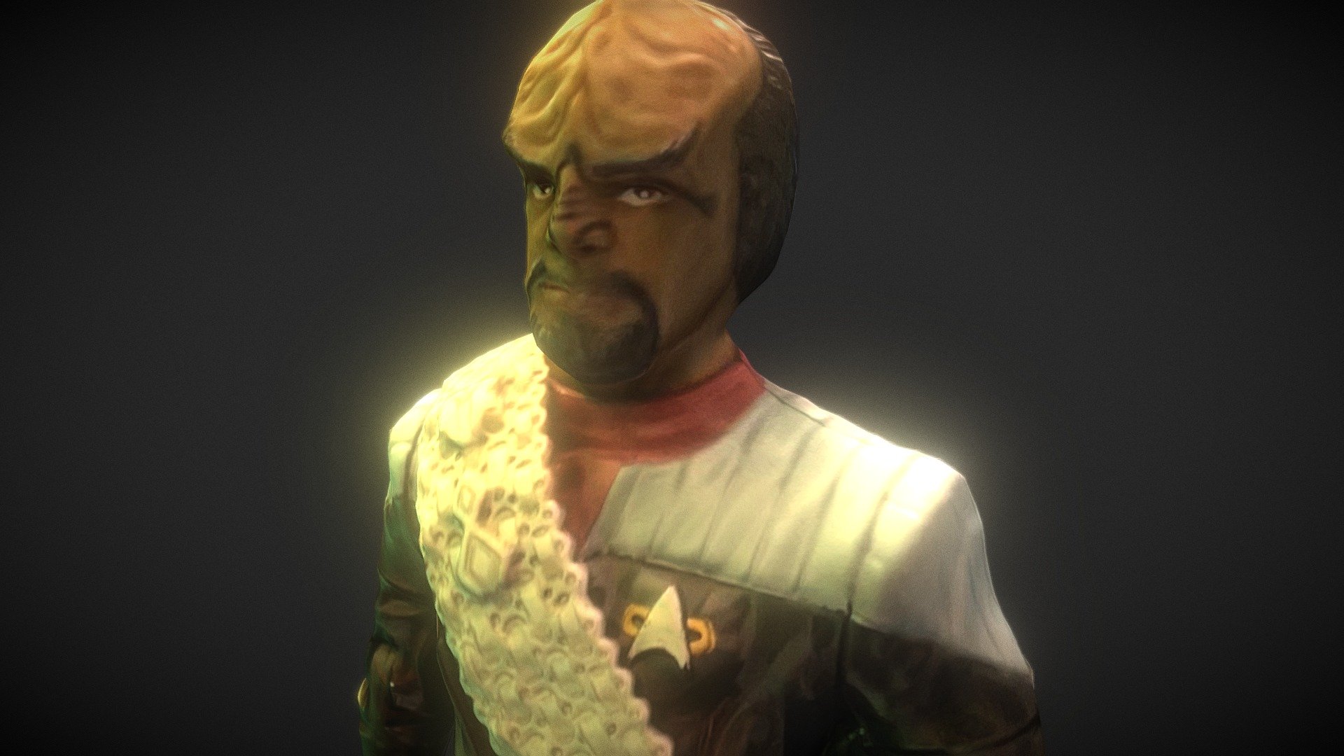 Star Trek First Contact | Worf - Download Free 3D model by argmyburrito ...