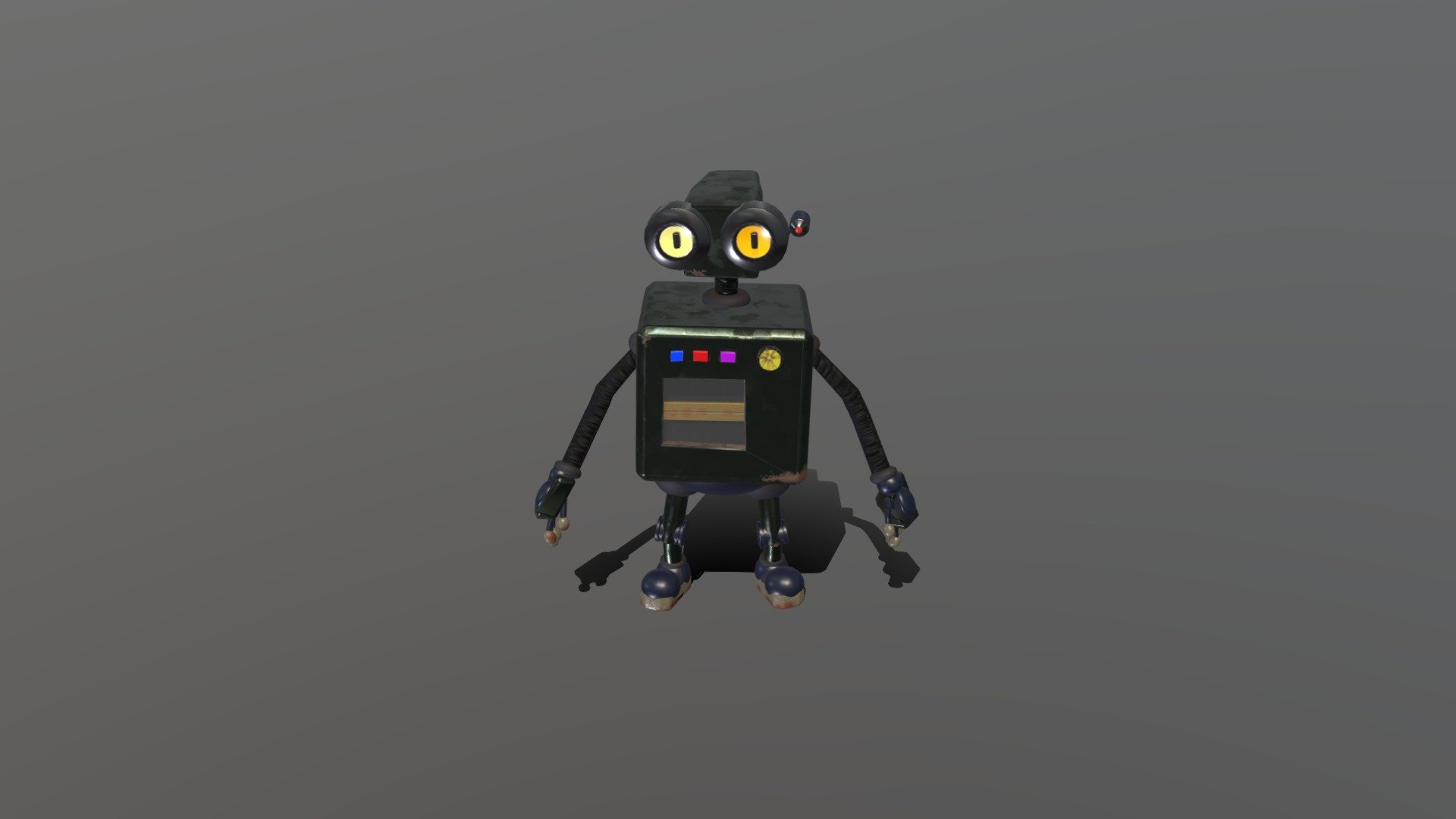 Animated ROBOT MAN - 3D model by Majestic.Morgan [53014e8] - Sketchfab