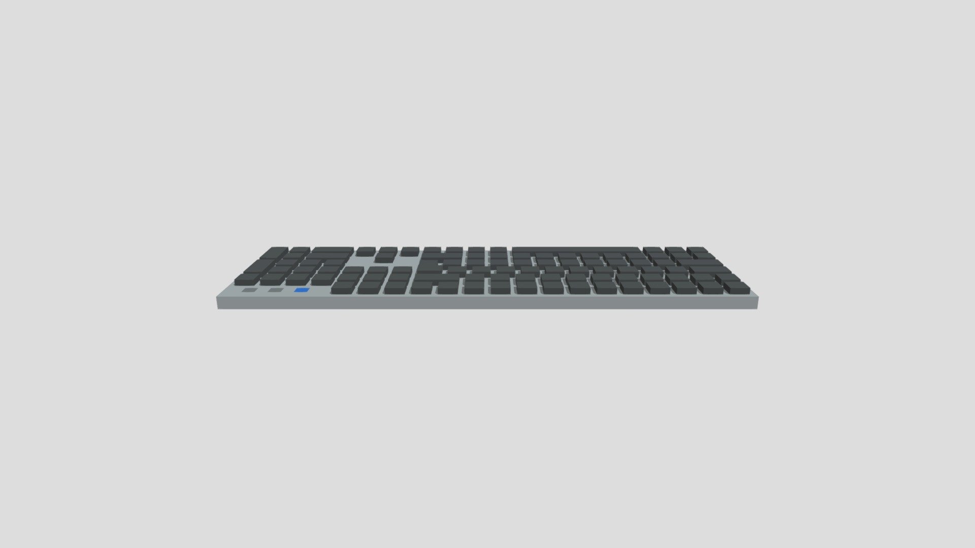 Keyboard - Download Free 3D model by Amar Tabak (@amartabak) [5301794 ...