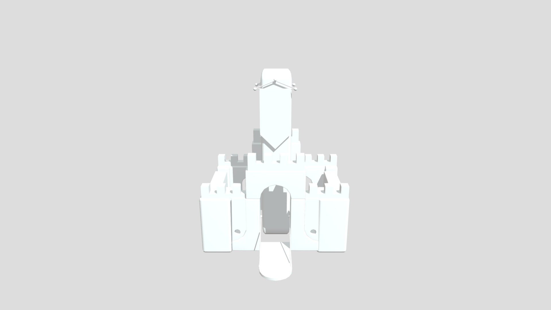 Rugby Castle - 3D model by lsbergin [5301943] - Sketchfab