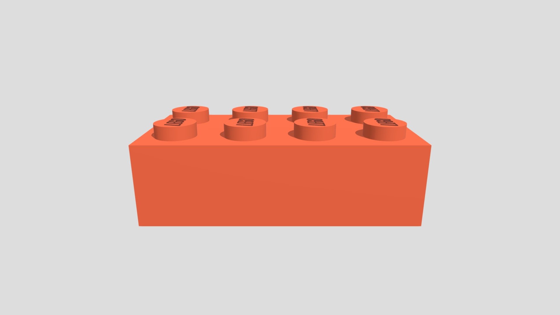 Red 2x4 - 3D model by alienjudoka [53024f9] - Sketchfab