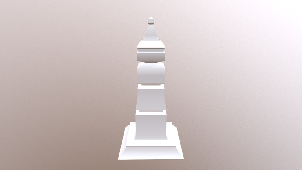 Obelisk - 3D model by NyleRivers [5302cf6] - Sketchfab