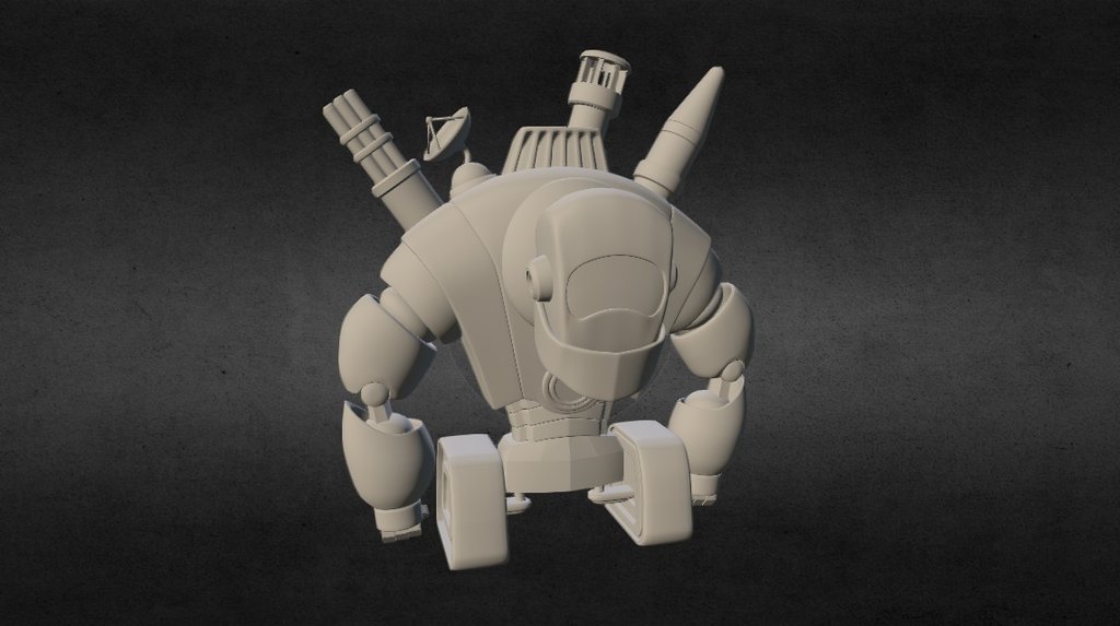 Monkey Robot - 3D model by adhem [5303cbe] - Sketchfab