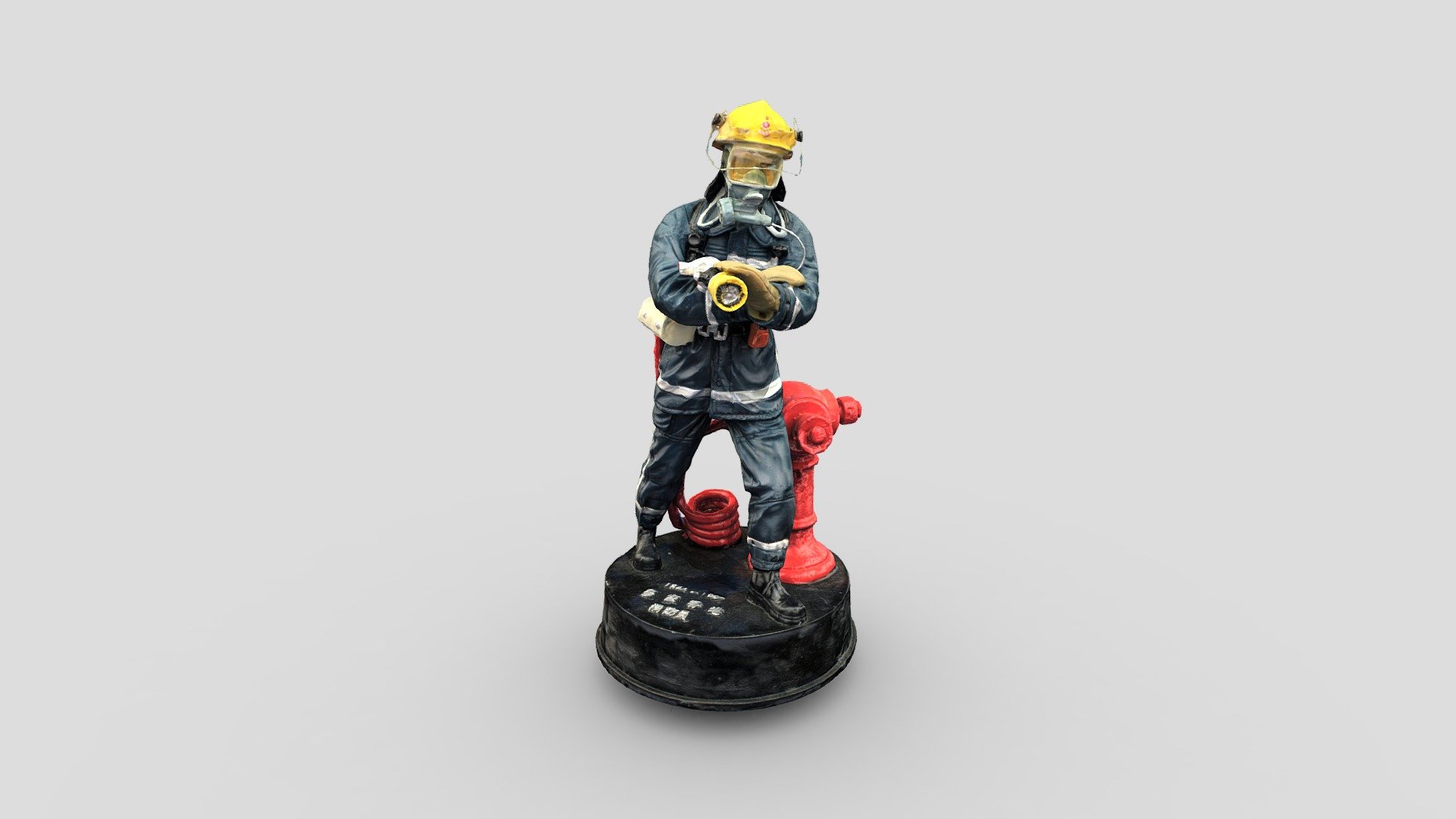 Fireman Model - 3D model by sfbheritagetrust [5303fee] - Sketchfab