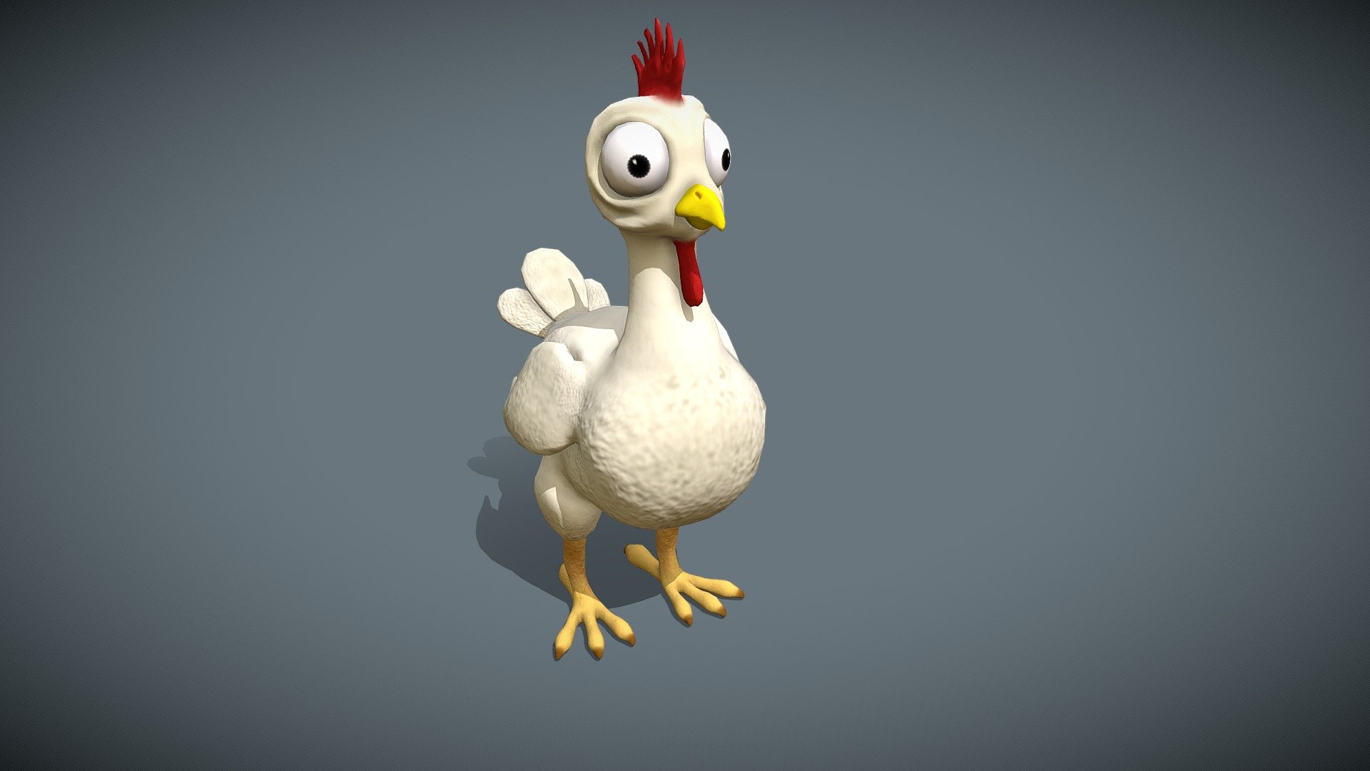 Cartoon chicken - Buy Royalty Free 3D model by 3DAnvil [53058d9 ...