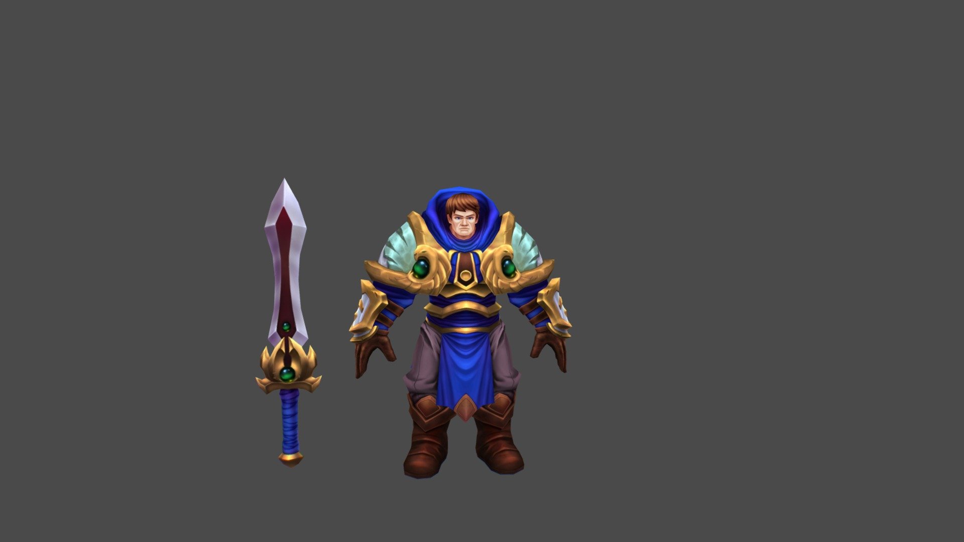 Garen - 3D model by npn2000712 [5305b5c] - Sketchfab