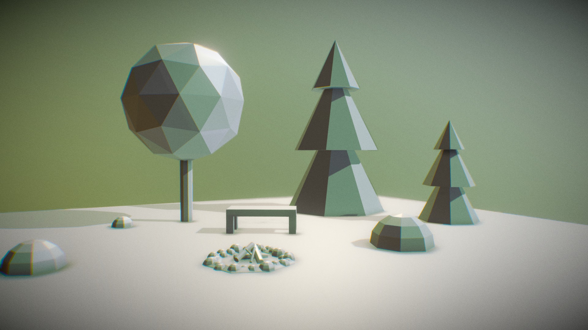 Model with Primitives: Camp - 3D model by Vladimir (@igoninru) [53066c4 ...