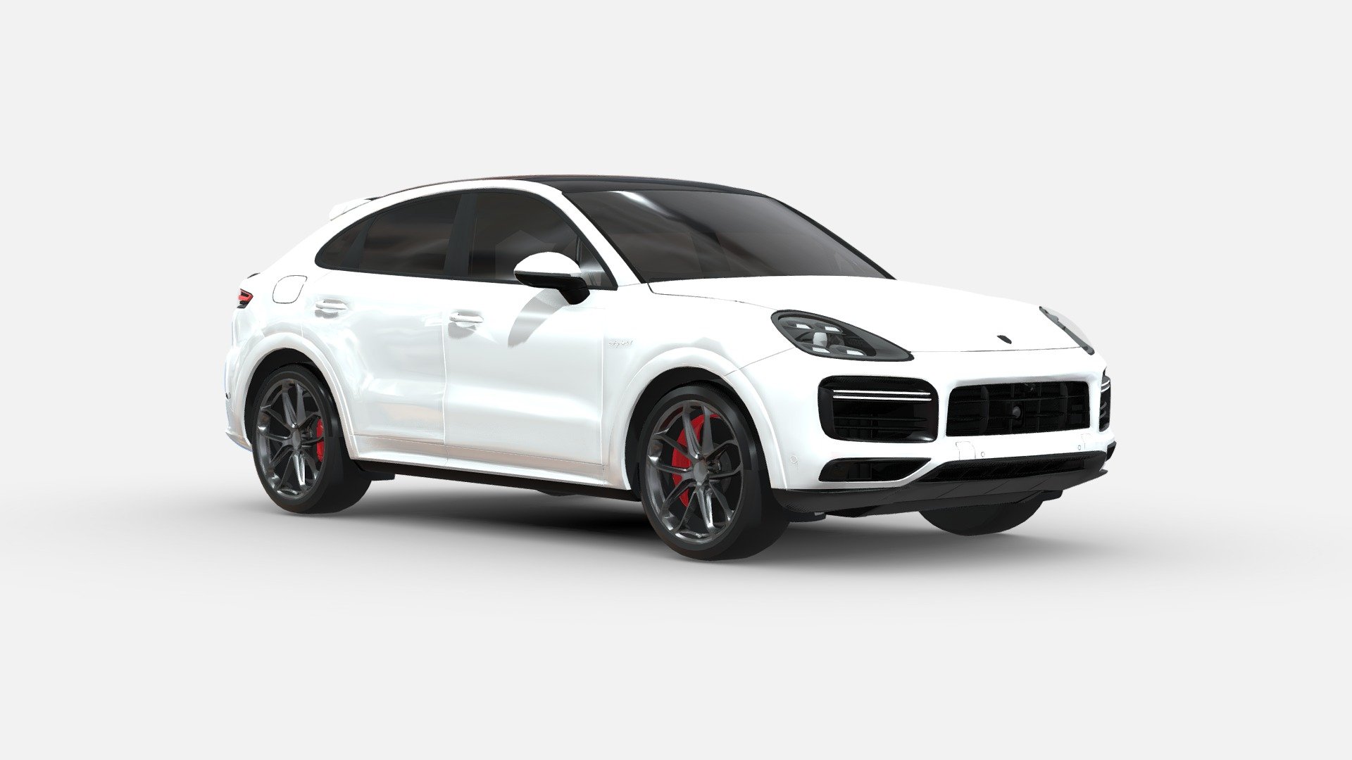 3d model Porsche Cayenne Coupe E- Hybrid - Buy Royalty Free 3D model by ...