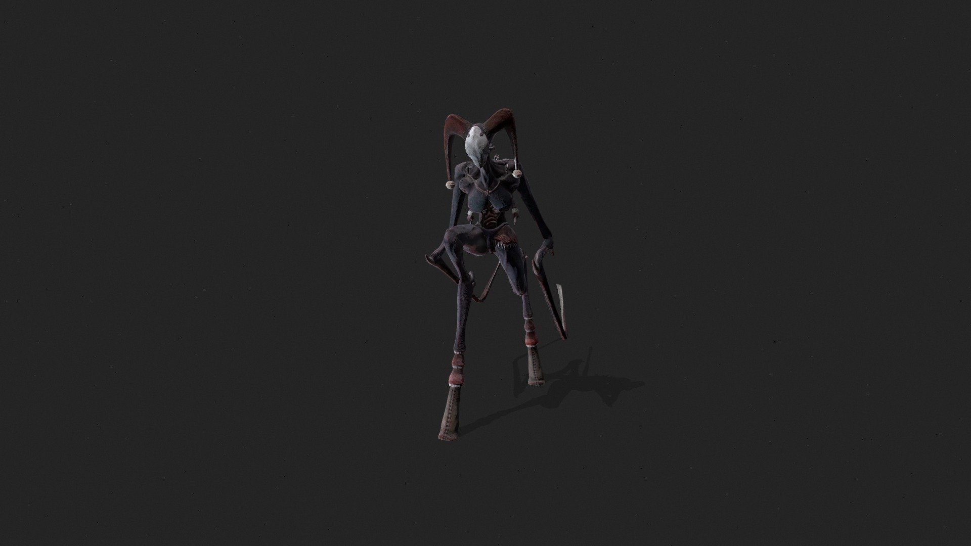 In The Maze | Game Ready Creature | Walk Cycle - 3D model by ...
