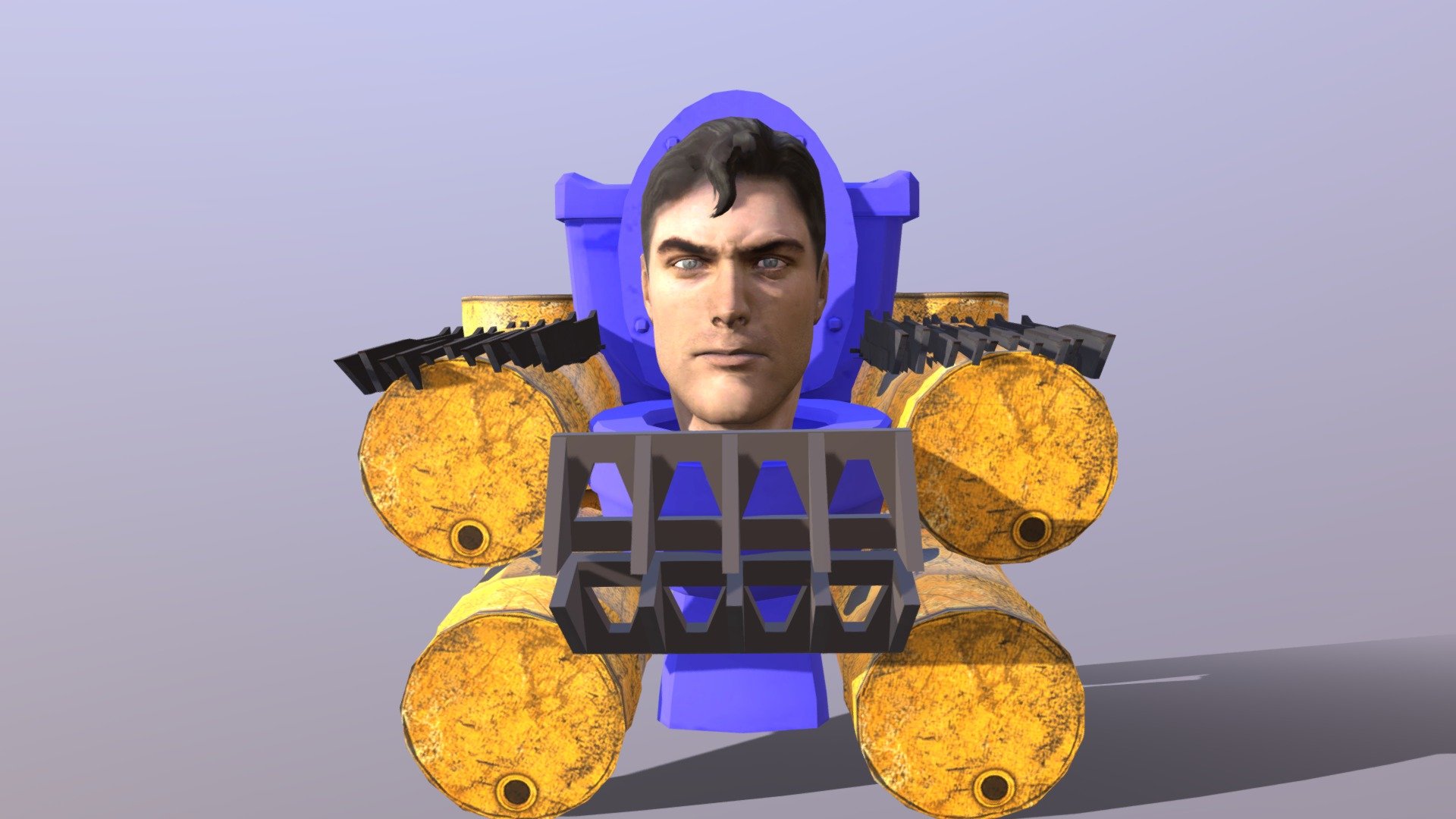 Acid Kamikaze Starman Toilet - Download Free 3D model by User09 ...
