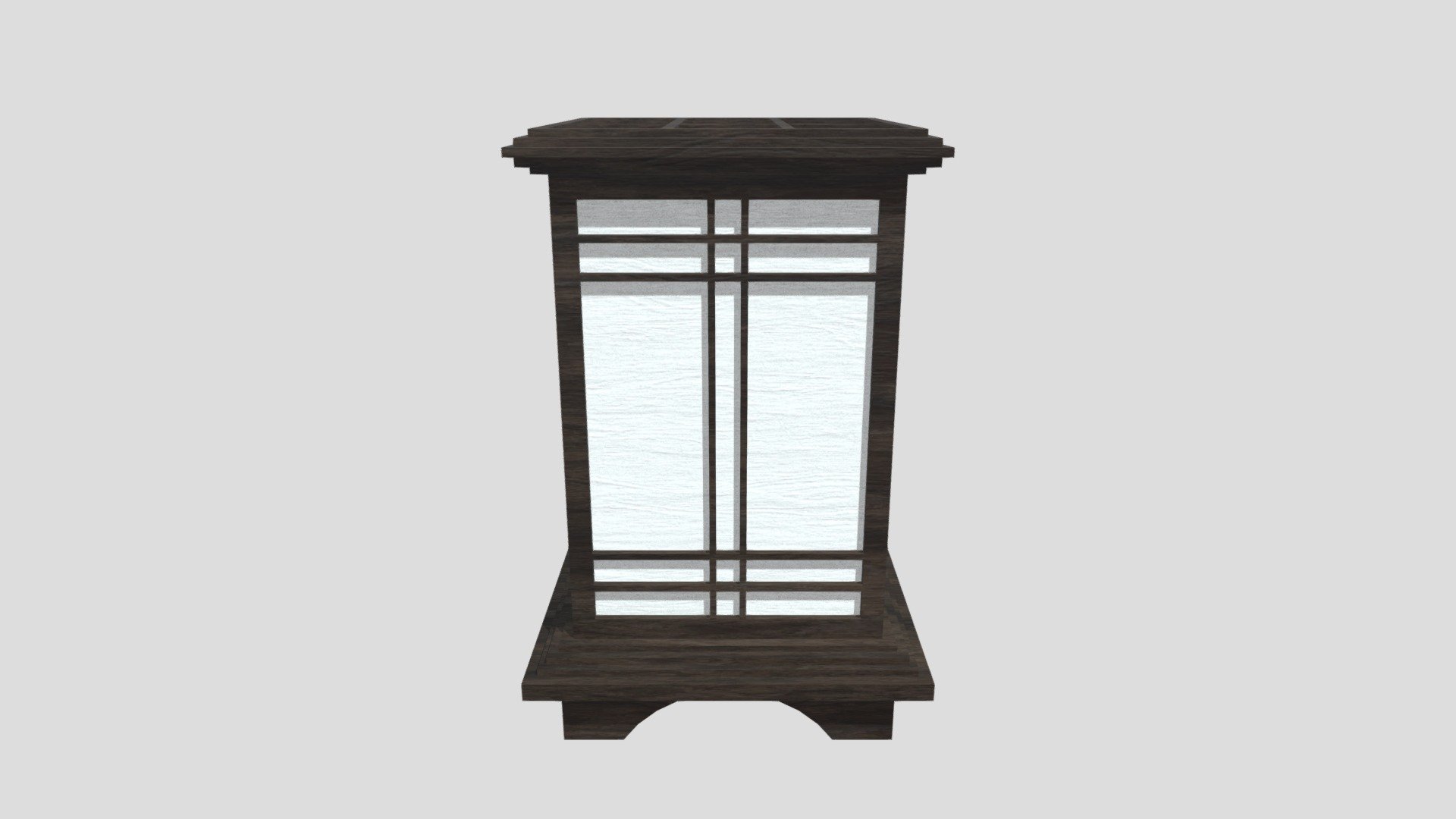 Traditional asian lamp - 3D model by Mecamo [5308d06] - Sketchfab