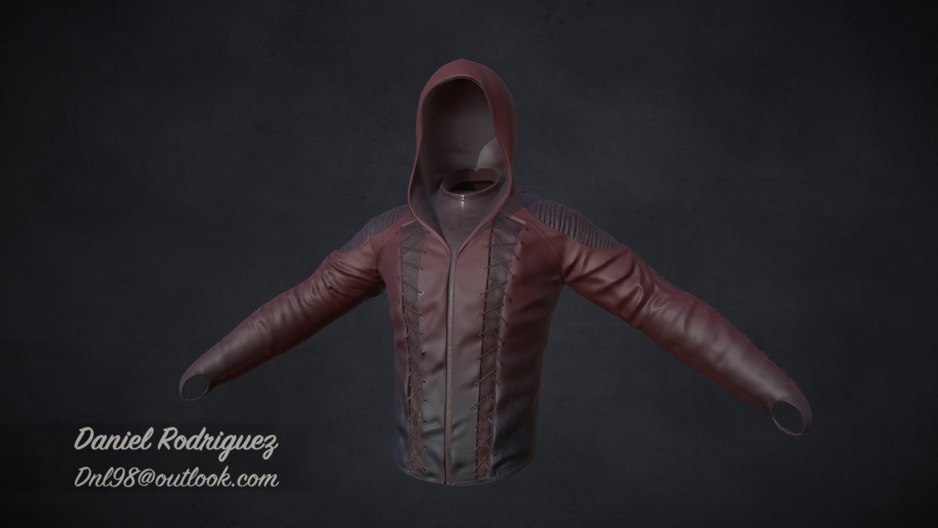 Arsenal / Red Arrow Jacket - Download Free 3D model by Daniel Rodriguez ...