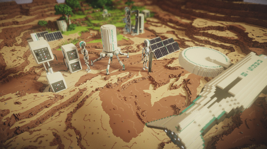 Terraforming of Mars - 3D model by Kyan0s [5309eb5] - Sketchfab