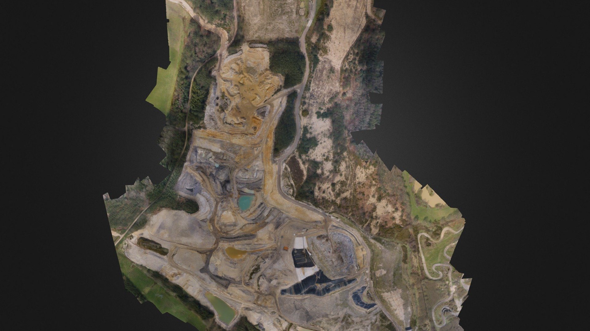UAV Landfill Model - 3D model by andrew.blogg [530a111] - Sketchfab