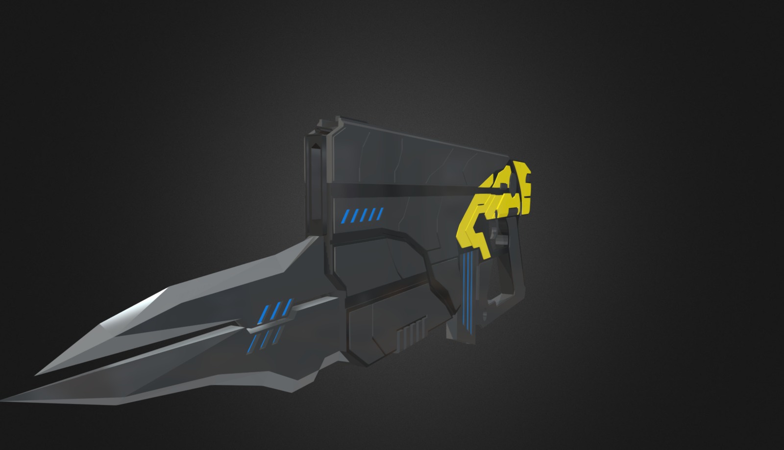 Sci-Fi Plasma Launcher - 3D model by AceTheDragon (@sola55555) [530b638 ...