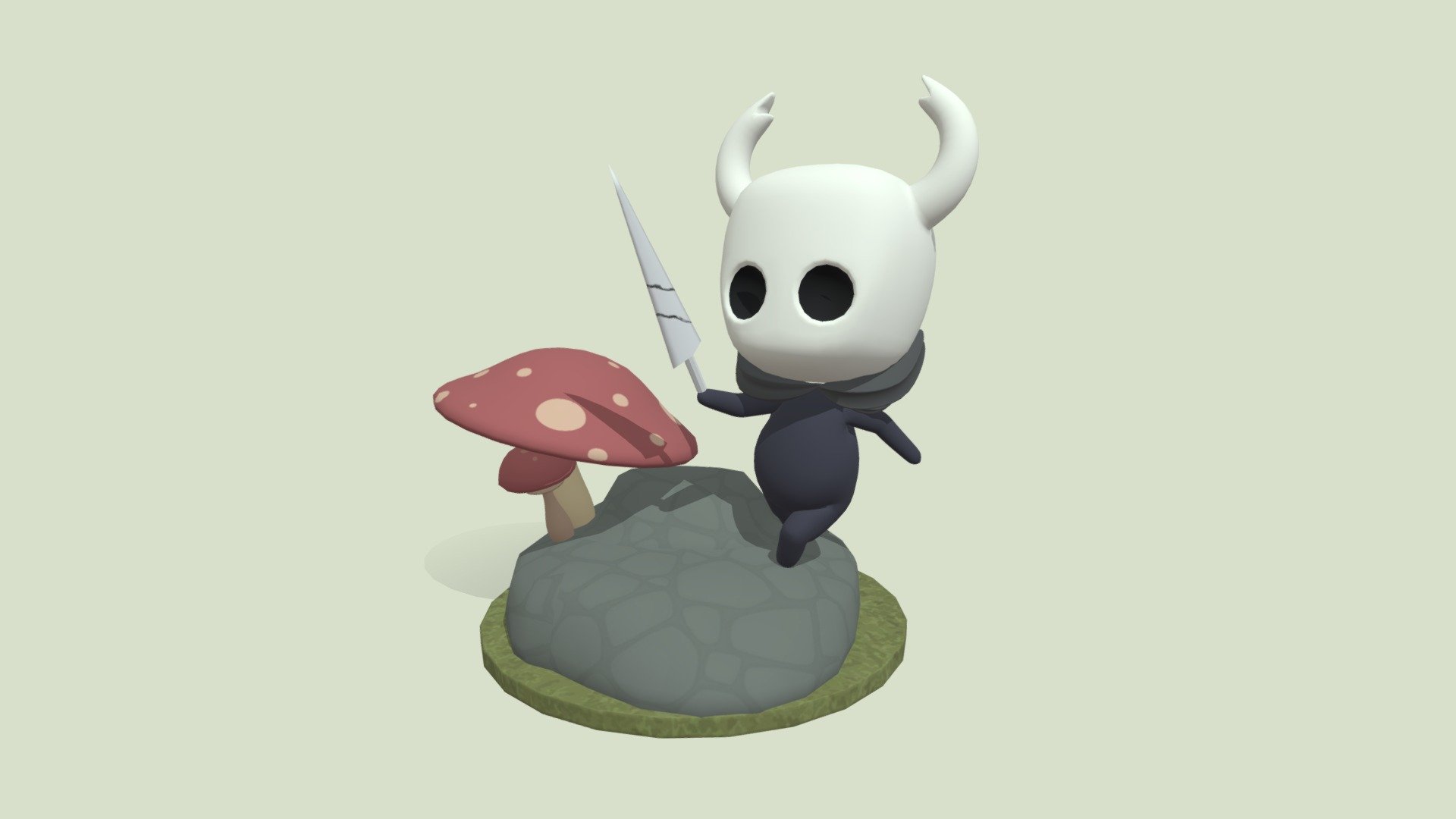 Hollow knight _Pose _VILLAFUERTE - 3D model by Juan Carlos Villafuerte ...
