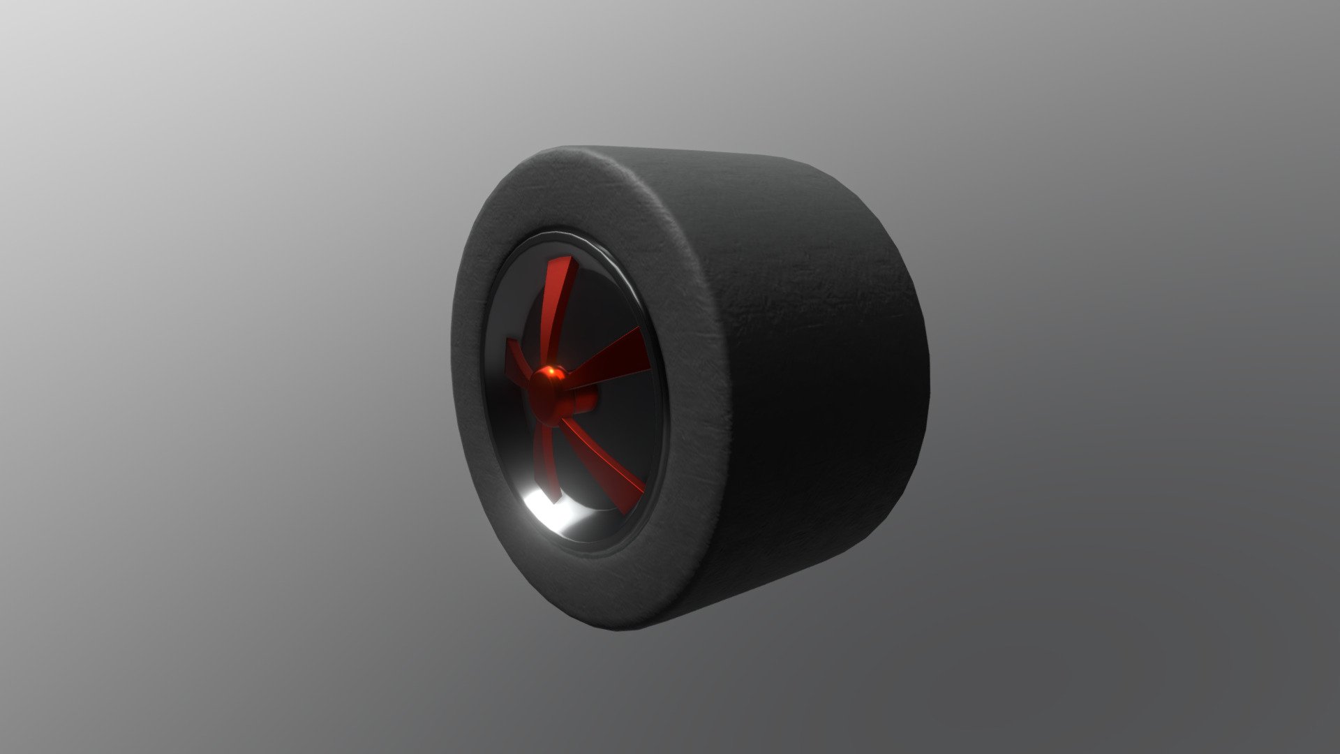 Cartoonized Wheel - 3D model by Lucas Trigueiro (@mano_trigo) [530c25c ...