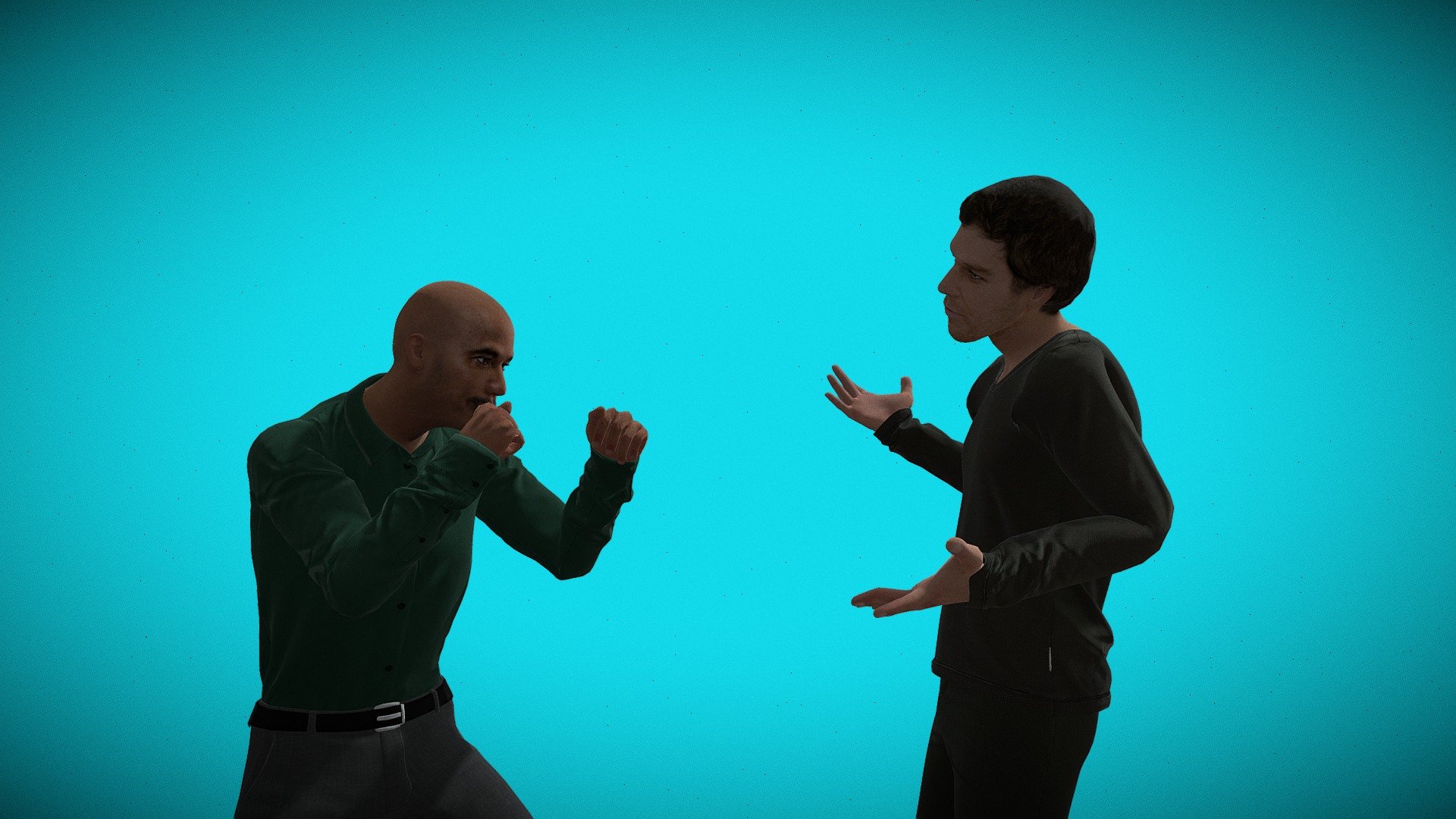 Doakes And Dexter - 3D model by Shockwave7 (@Nilefox) [530d7dd] - Sketchfab