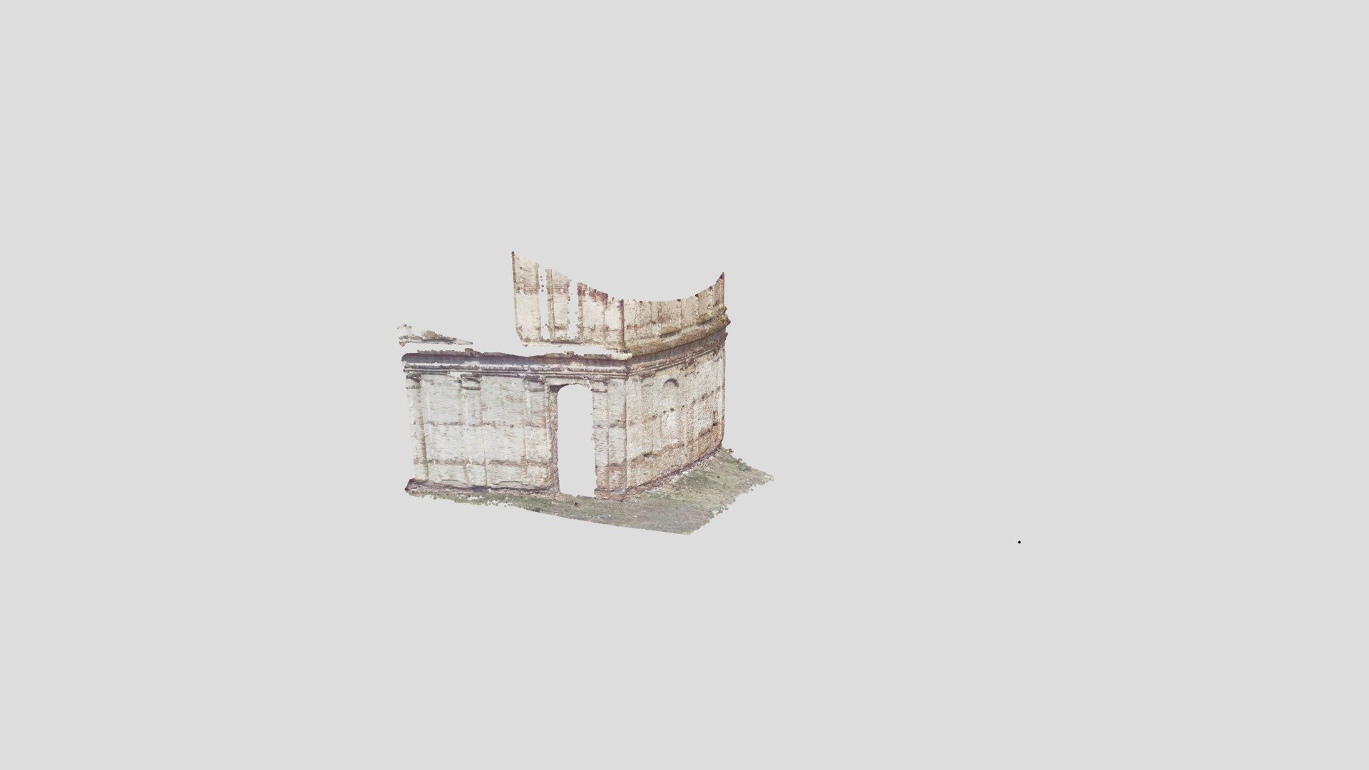 Scan Manastire Chiajna - 3D model by dariapopescu [530f6f4] - Sketchfab